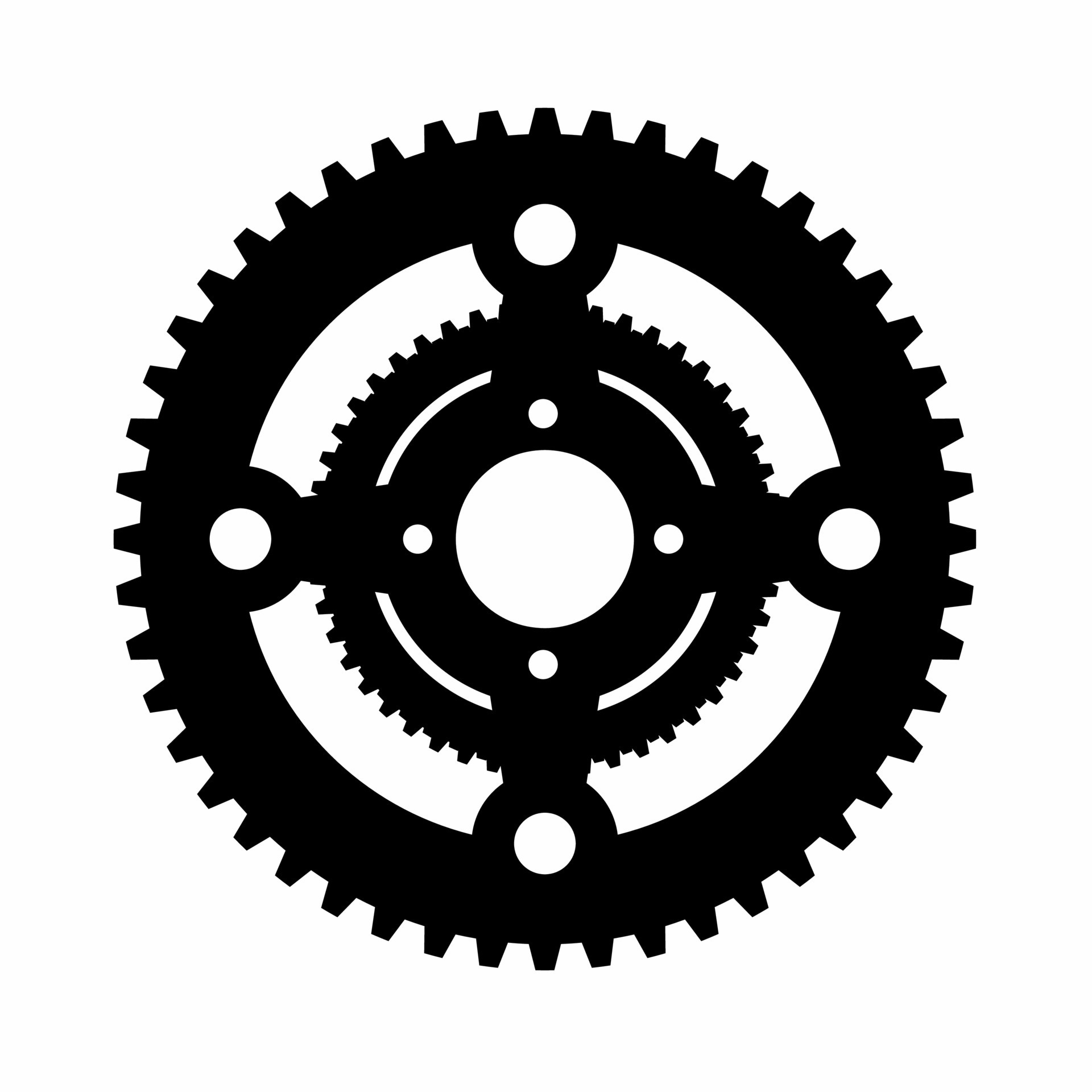 Gear icon illustration. Stock vector. 17346569 Vector Art at Vecteezy