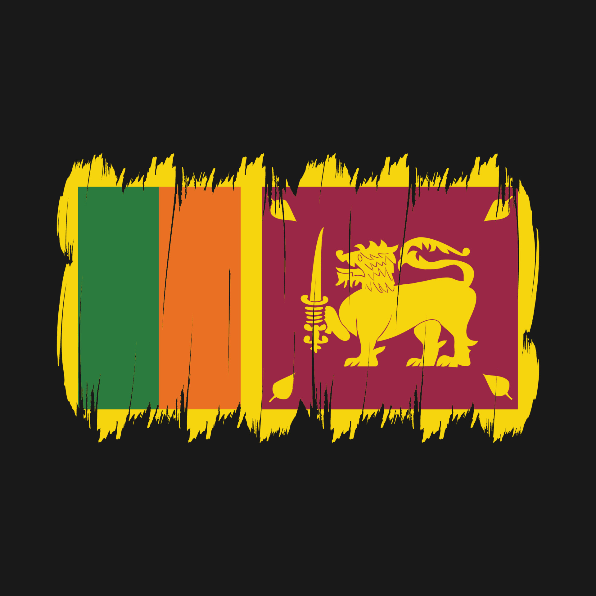 Sri Lanka Flag Brush 17347566 Vector Art at Vecteezy Sri Lanka Flag Brush 17347566 Vector Art at Vecteezy