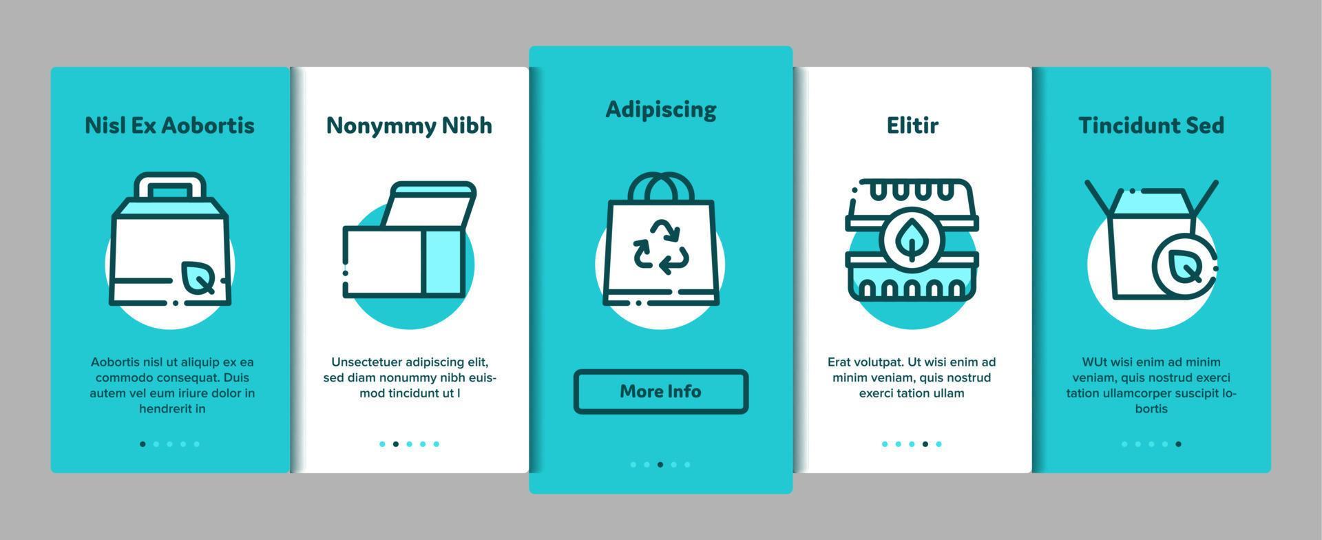 Packaging Elements Vector Onboarding 17348905 Vector Art at Vecteezy