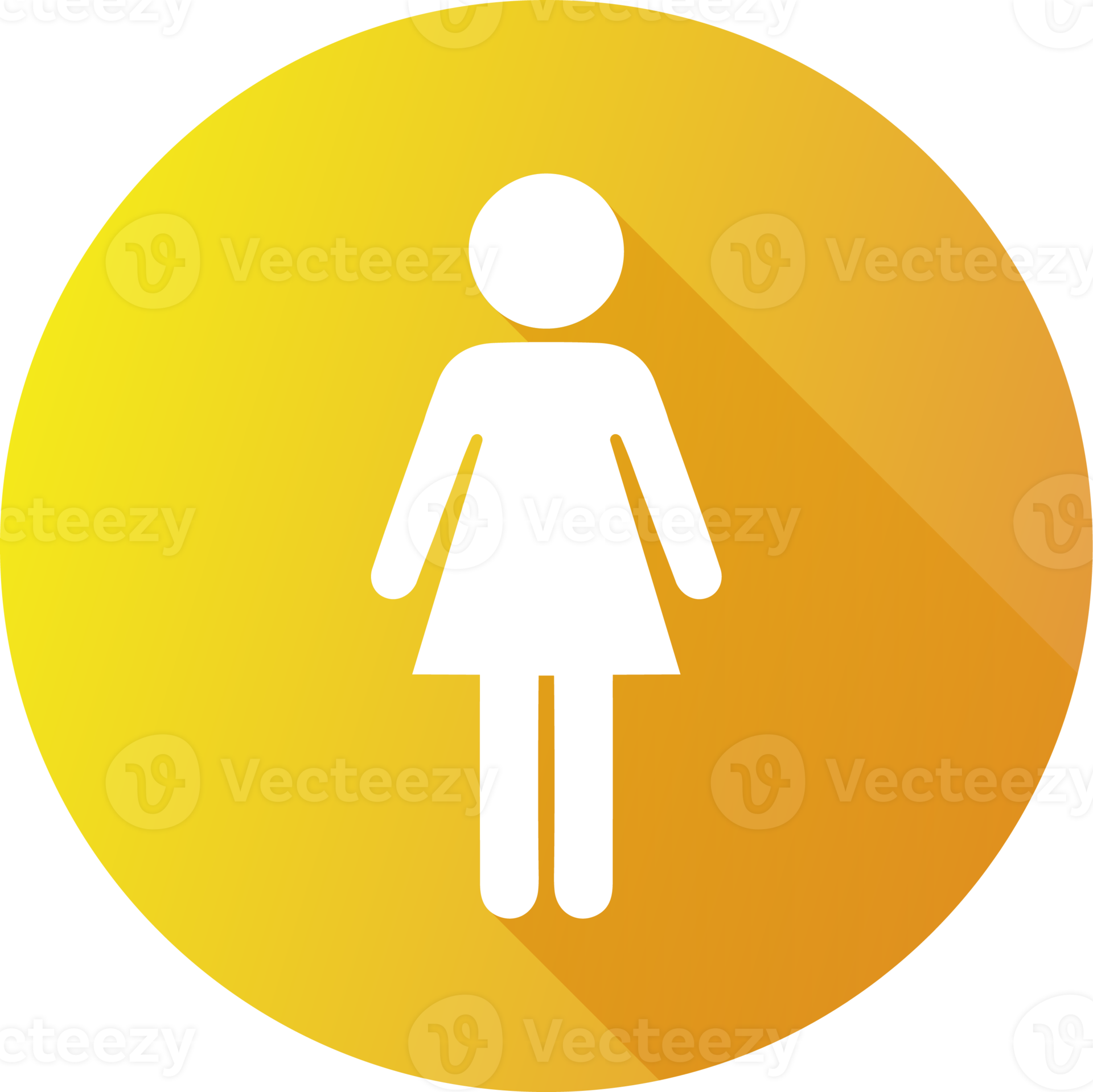 Gender Icon Symbols Female Sex Signs Illustration 17350159 Png