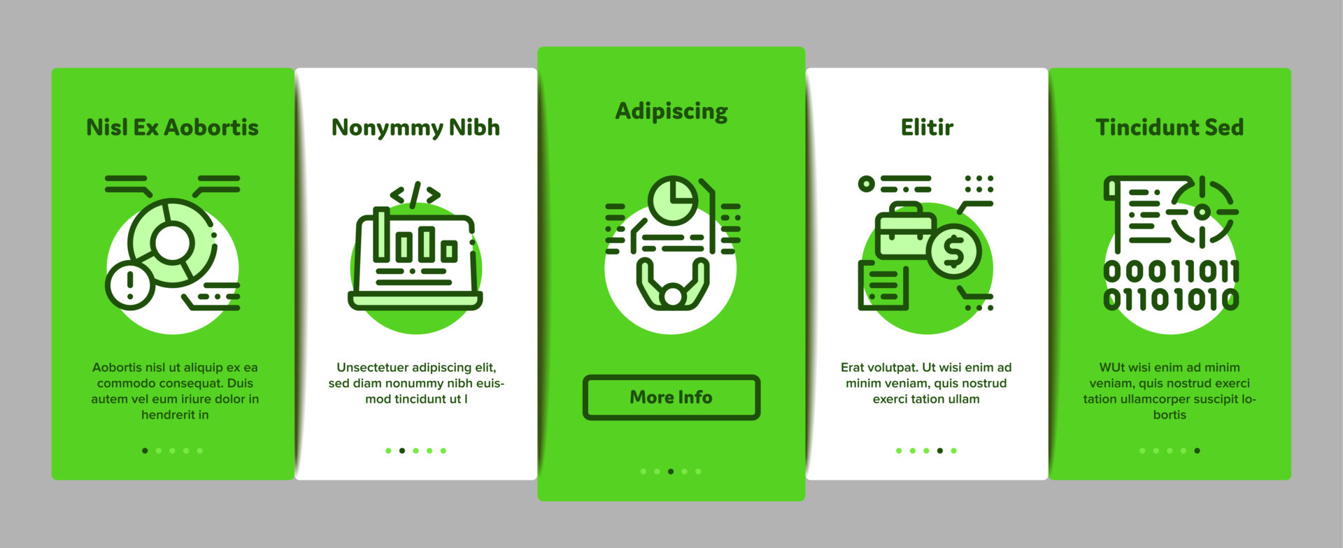 Data Scientist Worker Onboarding Elements Icons Set Vector 17350693 Vector Art at Vecteezy