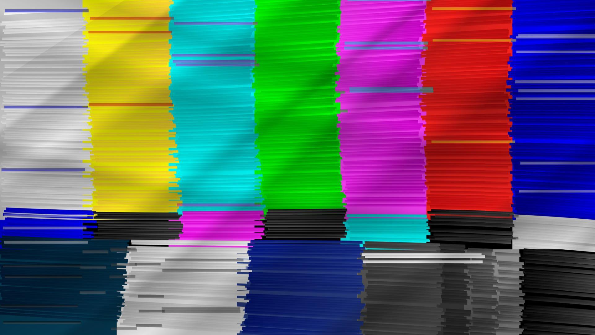Distorted Glitch TV. Digilal No signal. Glitch Art Show Static Error ...