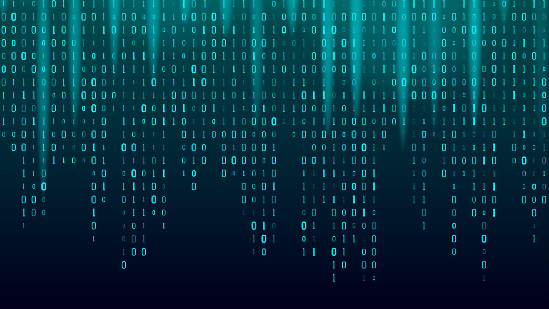 Creative Stream Of Binary Code Algorithm Vector 17360477 Vector Art at ...