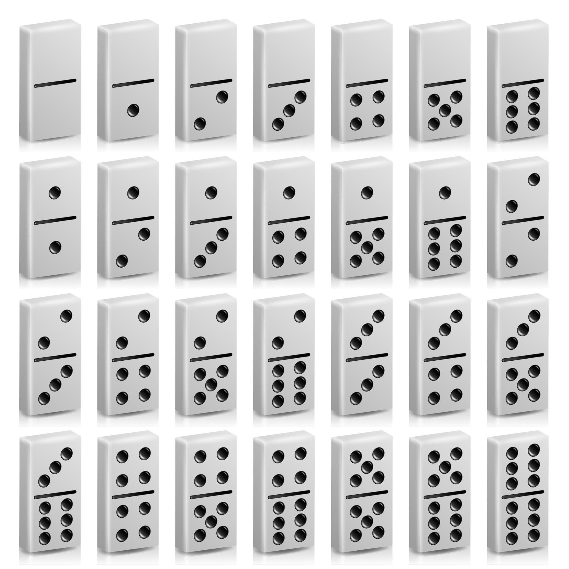 Domino Full Set Vector Realistic 3D Illustration 17367633 Vector Art at ... Domino Full Set Vector Realistic 3D Illustration 17367633 Vector Art at ...