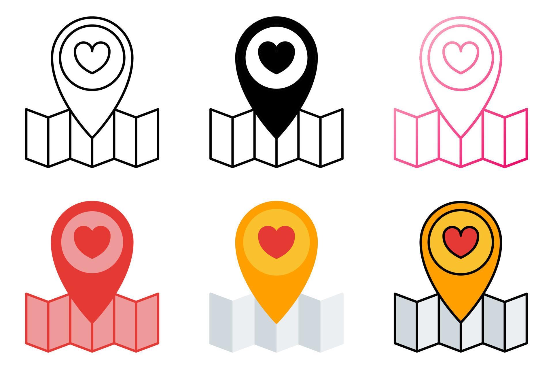 Location in flat style isolated 17369449 Vector Art at Vecteezy