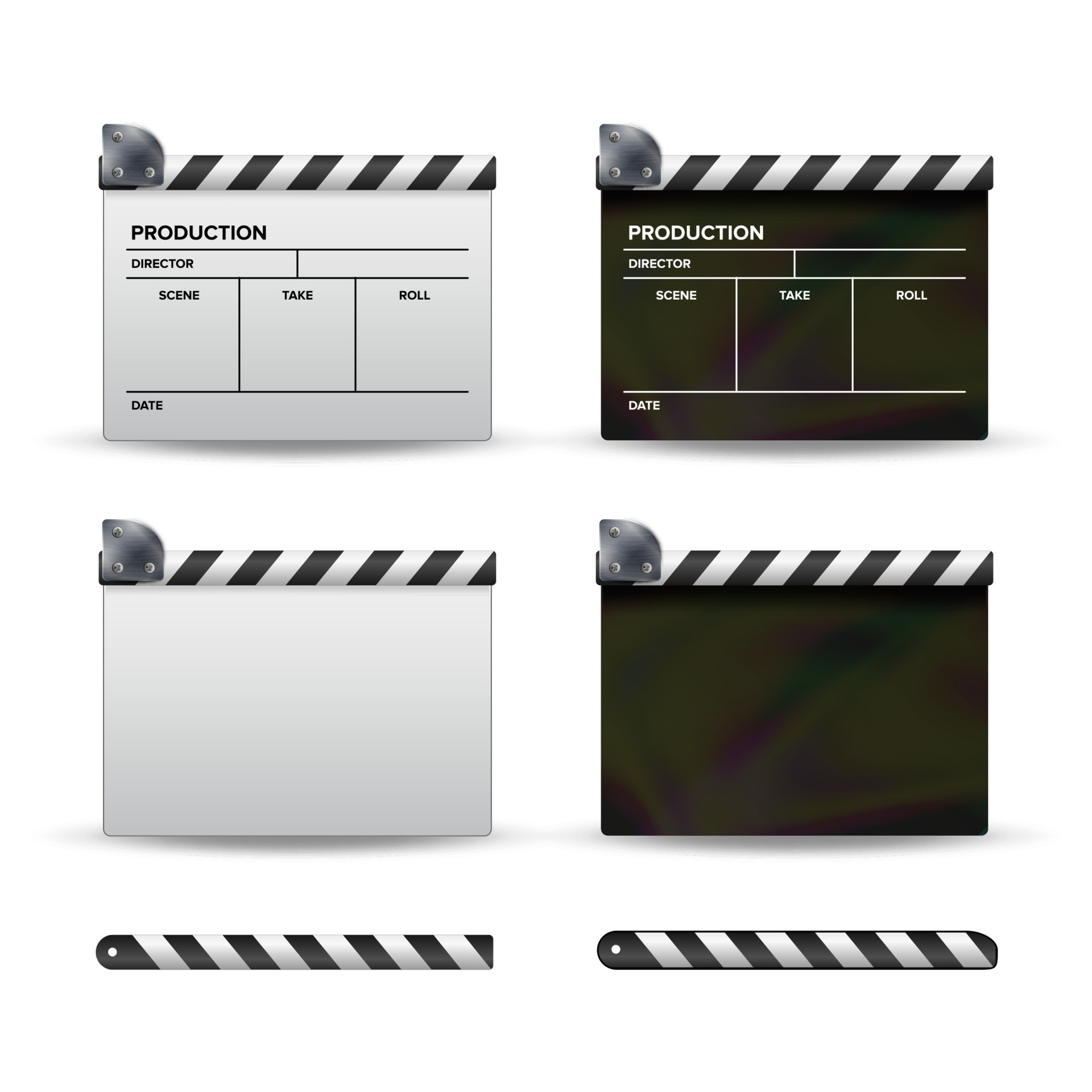 Clapper Board Vector 17369521 Vector Art at Vecteezy