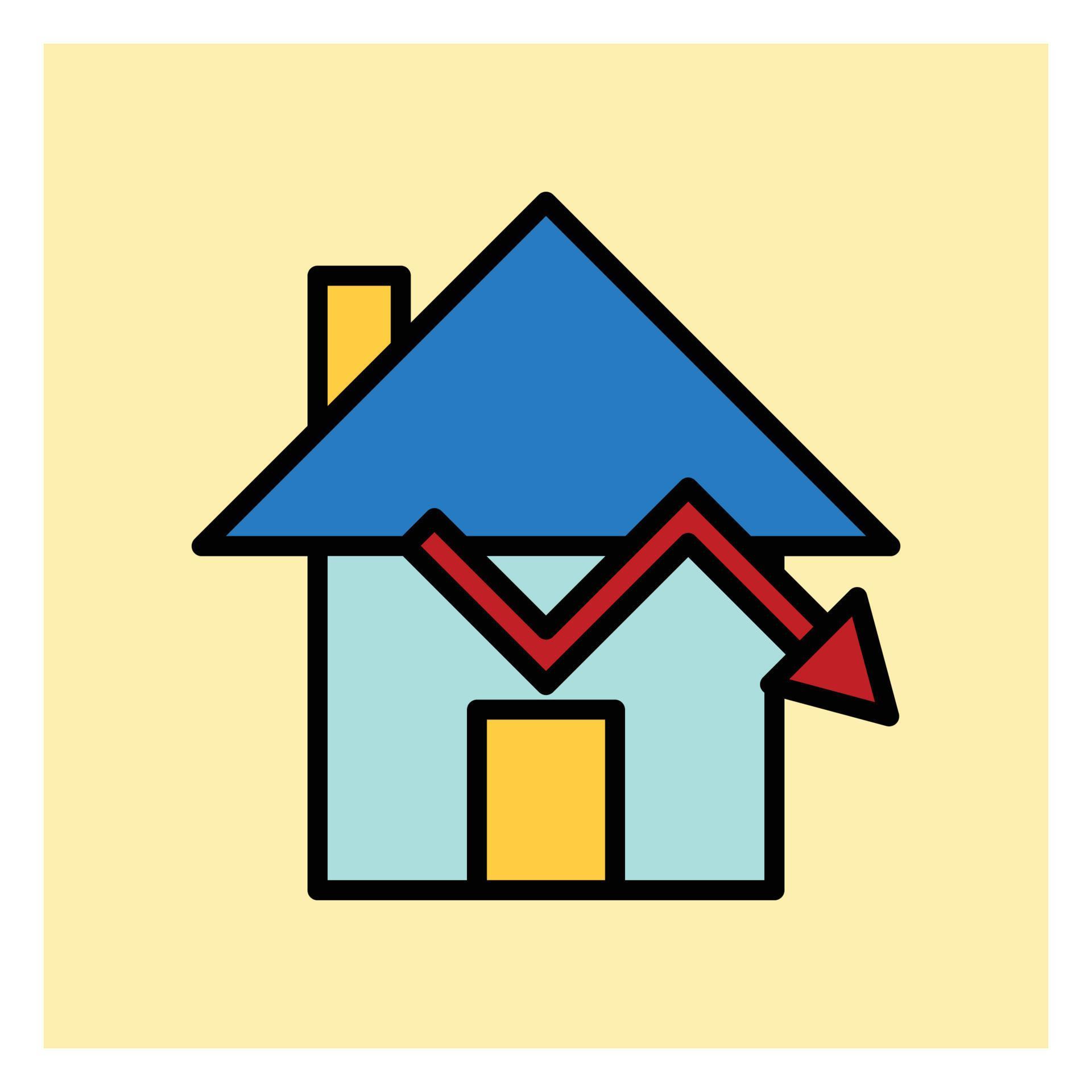 Decrease Value Real Estate Filled Icon 17370825 Vector Art at Vecteezy