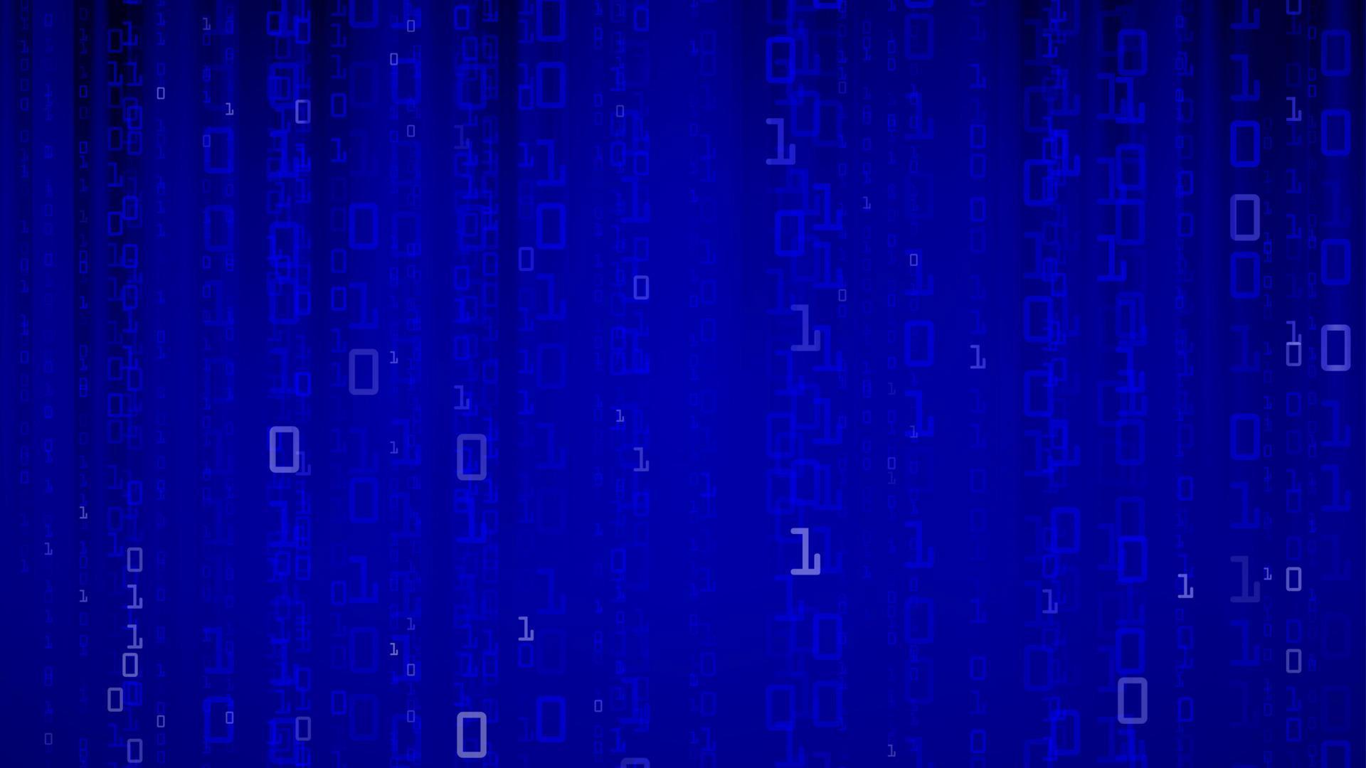 Binary Background Streaming Binary Code Coding Or Hacker Concept Vector Illustration 17371283