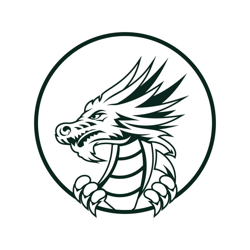 Dragon vector icon illustration 17372597 Vector Art at Vecteezy