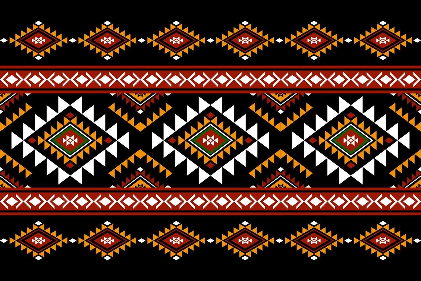 Geometric ethnic oriental seamless pattern traditional Design for ...