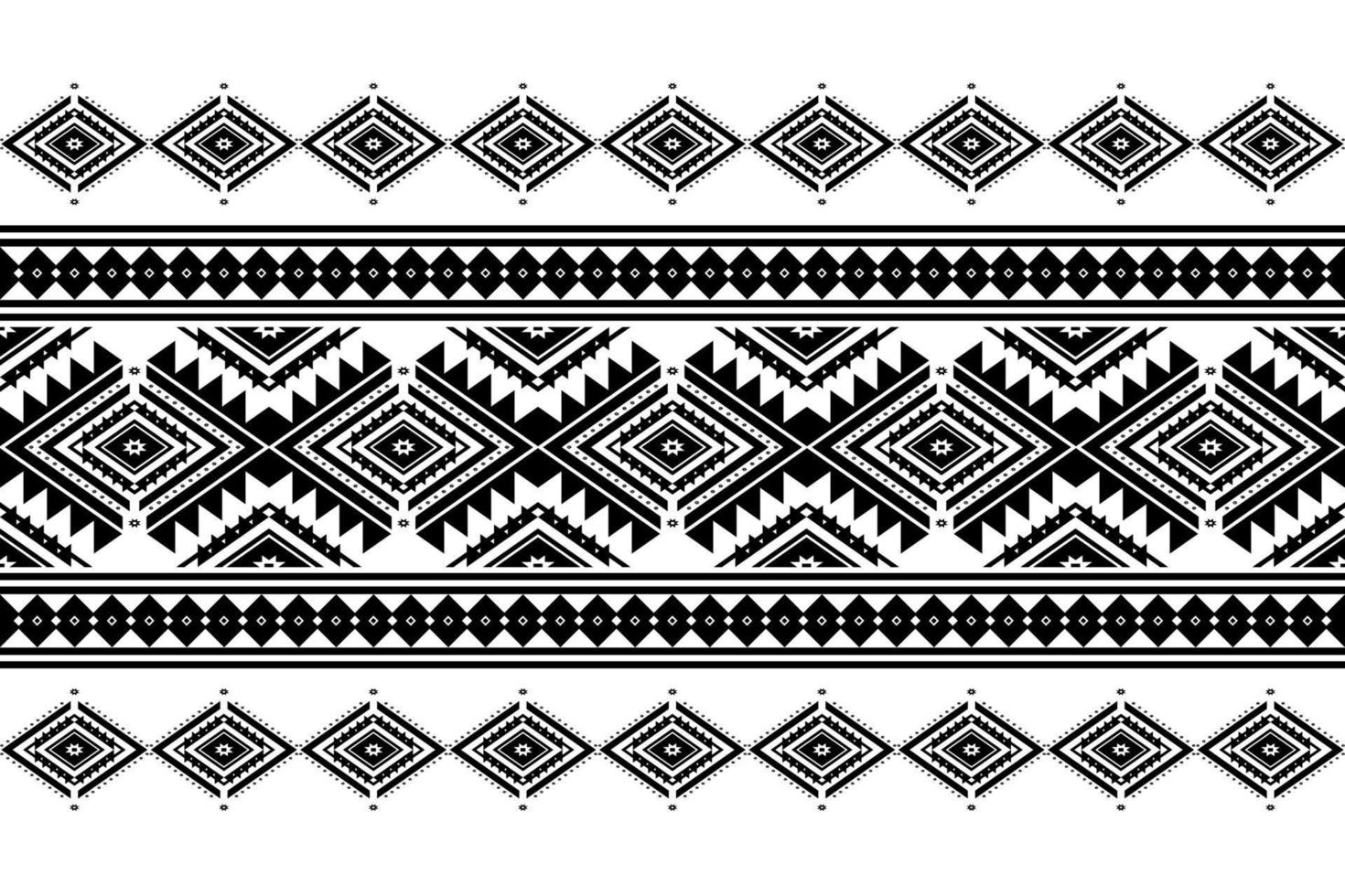 Geometric Ethnic Oriental Seamless Pattern Traditional Design For