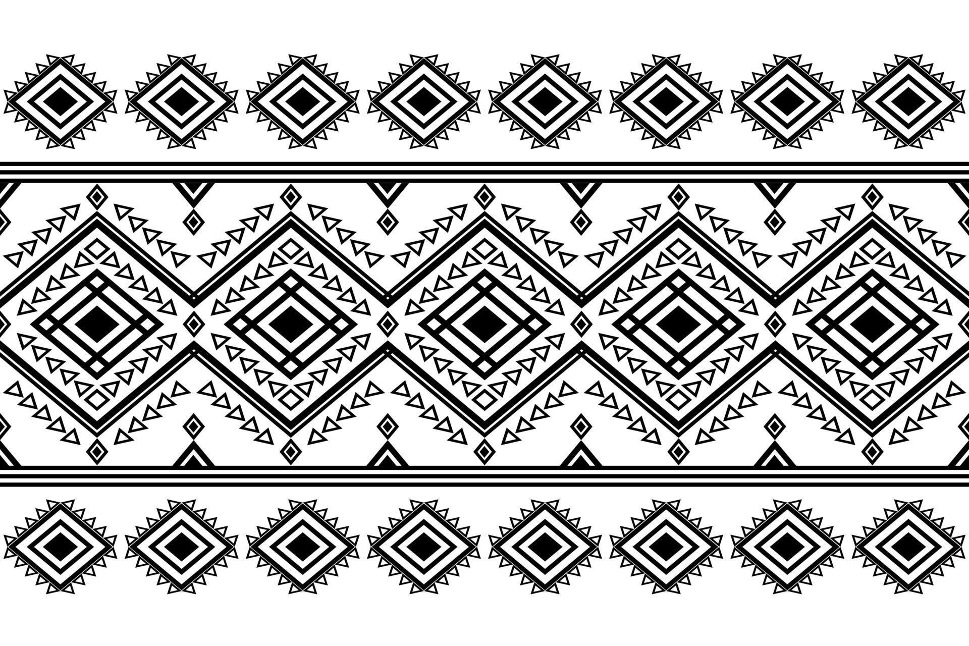 Geometric ethnic oriental seamless pattern traditional Design for ...