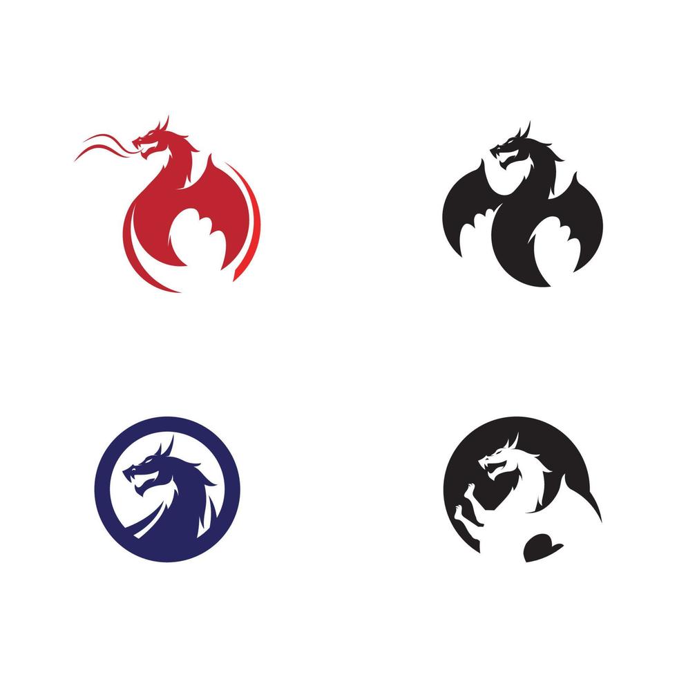 Dragon vector icon illustration 17375486 Vector Art at Vecteezy