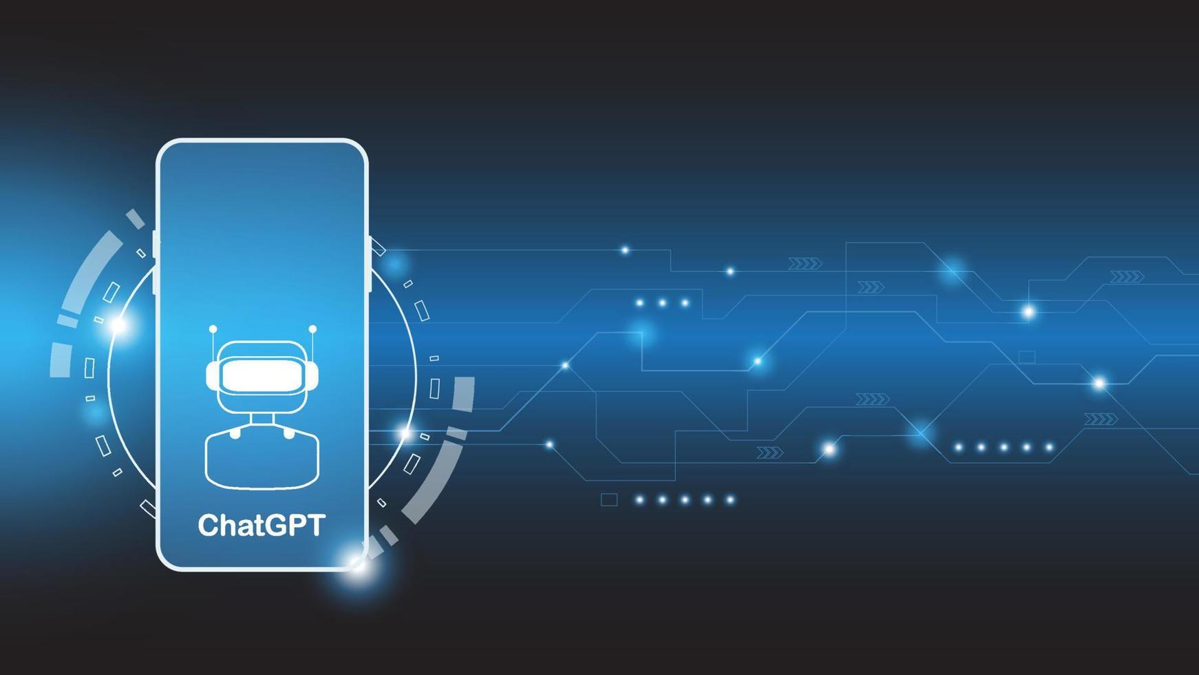 chatGPT Ai artificial intelligence technology hitech concept. chat GPT ...