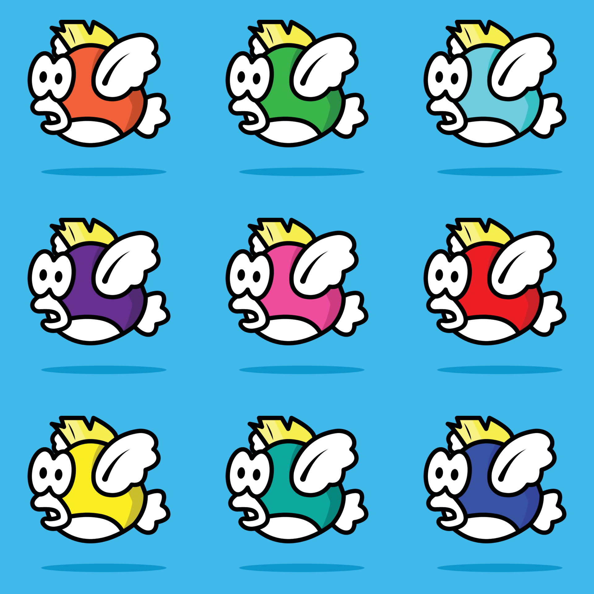 Flying Fish The Illustration 17378005 Vector Art at Vecteezy