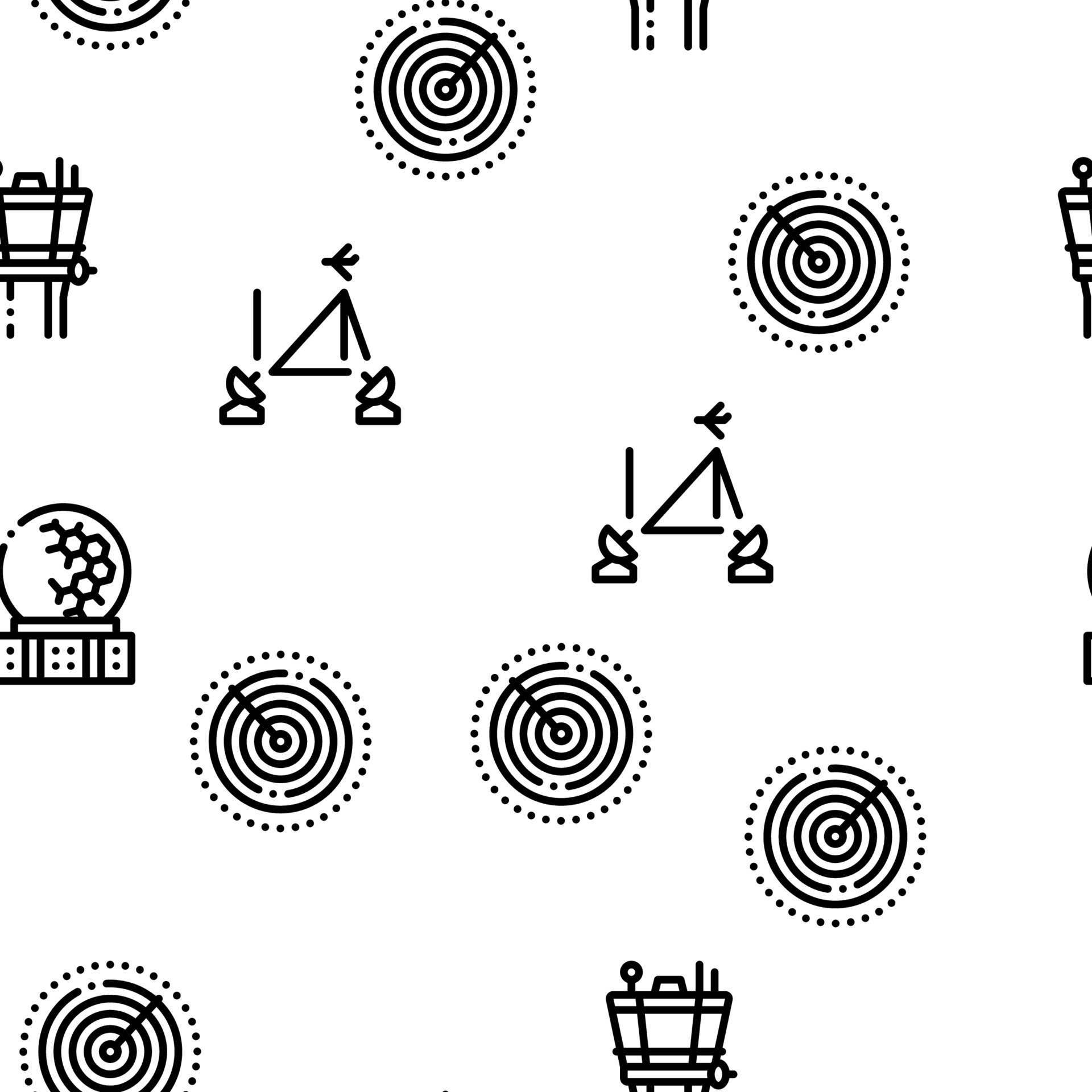 Air Navigation Tool Seamless Pattern Vector 17388677 Vector Art At Vecteezy