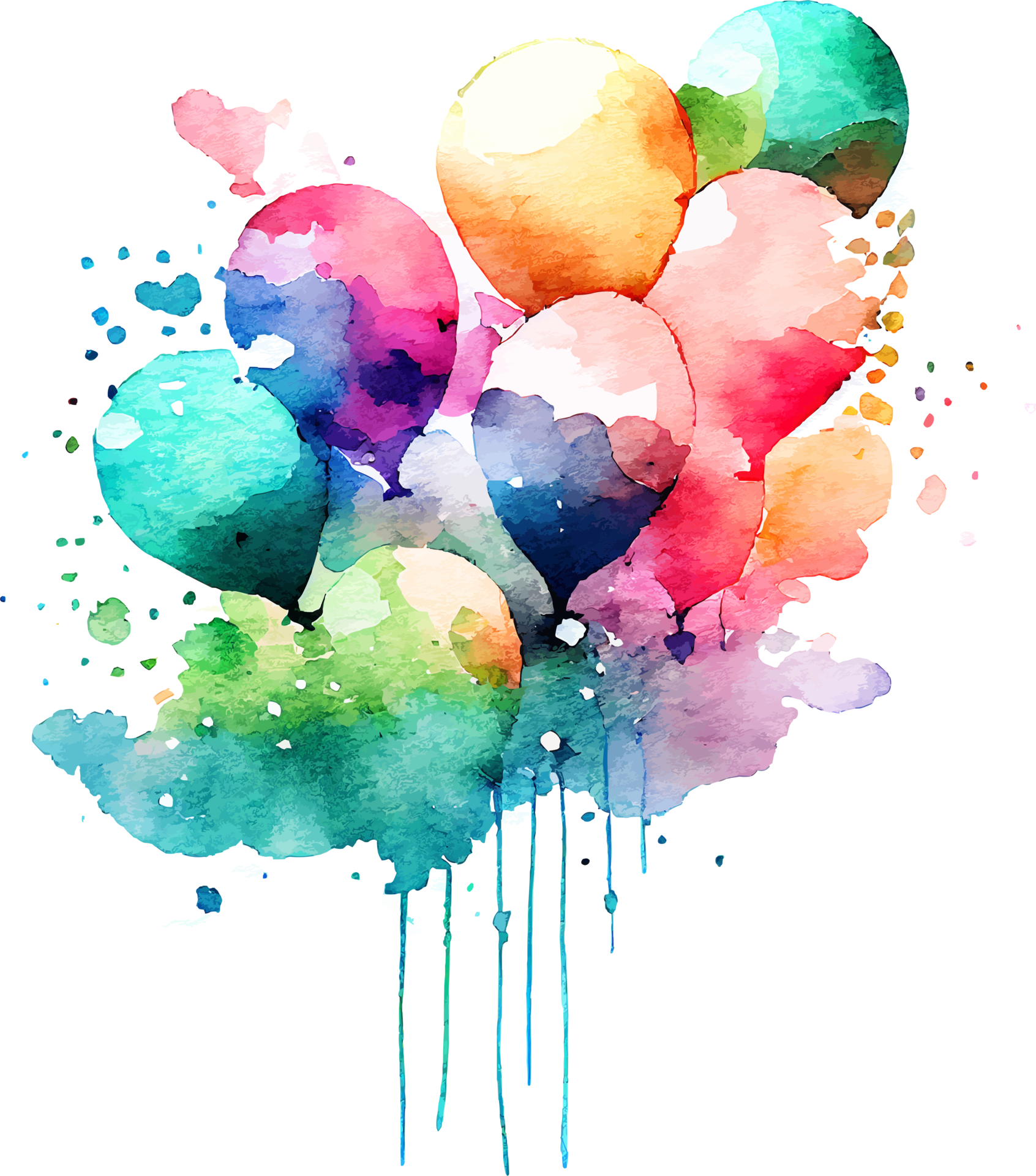 Balloons Png Birthday Balloons Png Digital Download L