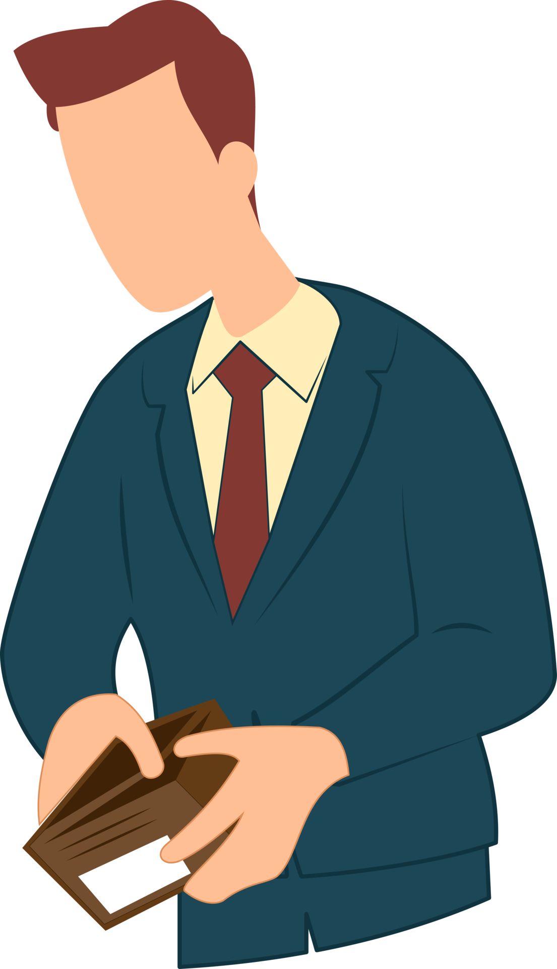 Illustrartion Businessman Showing His Empty Wallet 17396311 PNG illustrartion-businessman-showing-his-empty-wallet-17396311-png