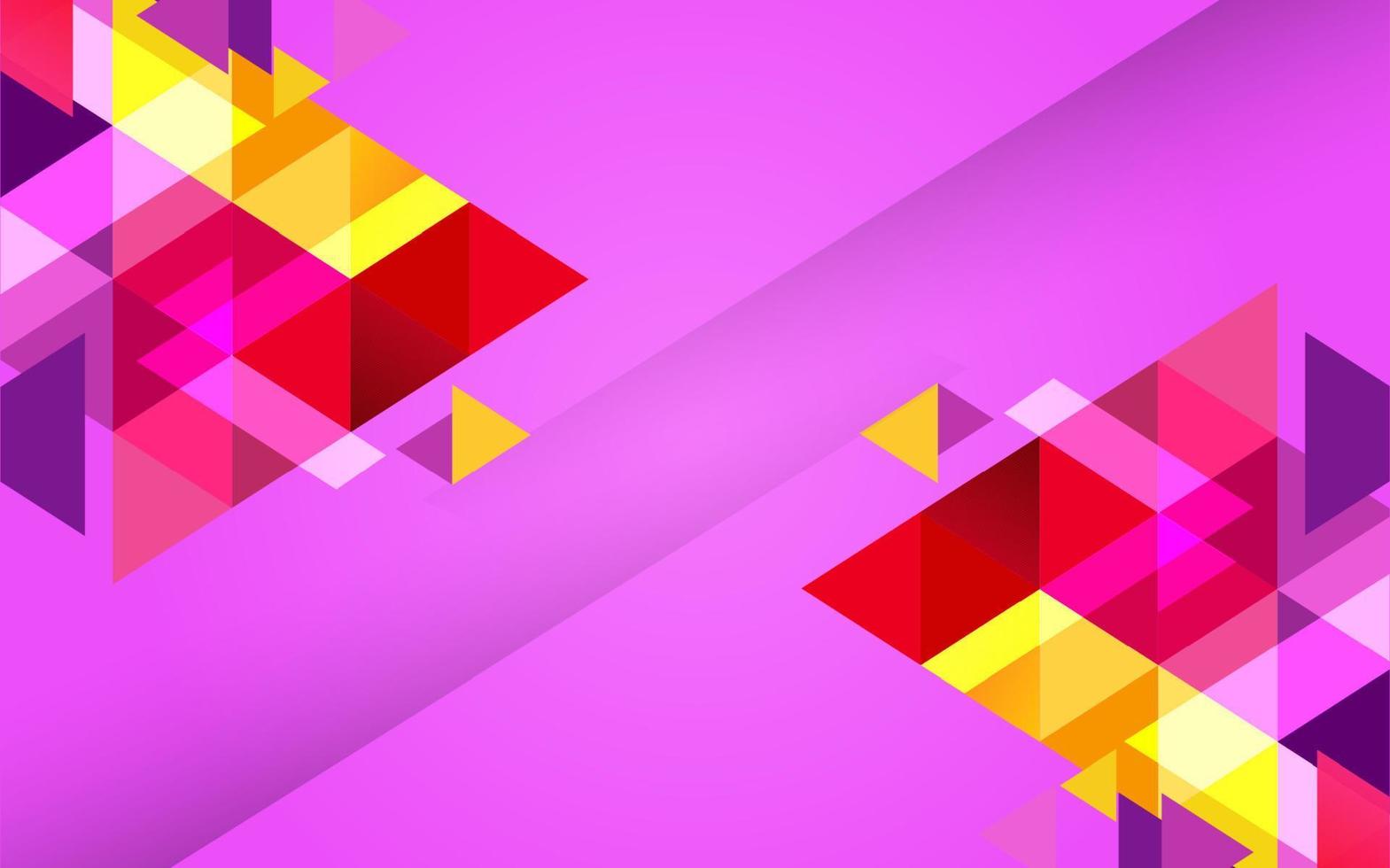 Abstract colorful triangle geometric background 17396437 Vector Art at ...