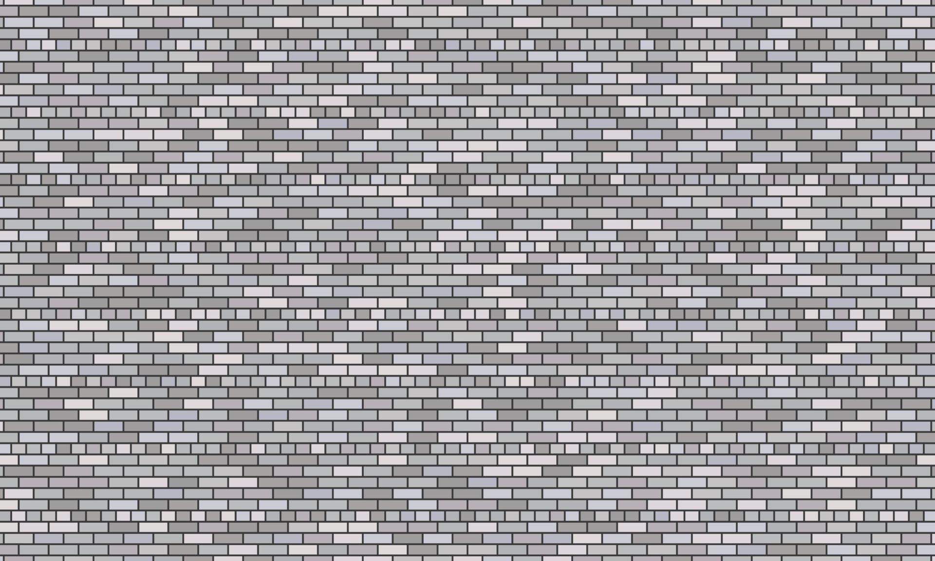 Grey brick wall background. Vector illustration 17396609 Vector Art at ...