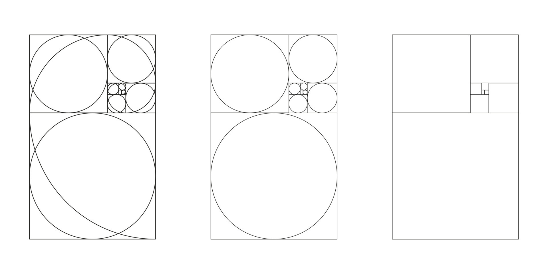 Golden Ratio Template Set Method Golden Section Fibonacci Array