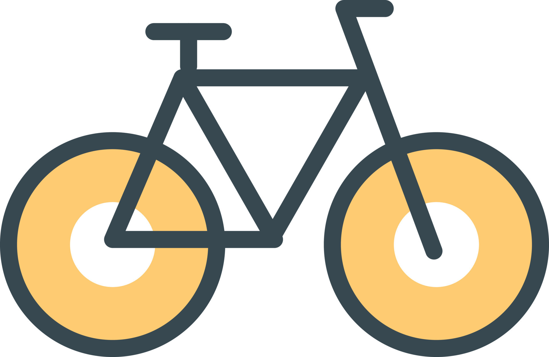 ilustración de bicicleta con estilo plano 17405805 Vector en Vecteezy