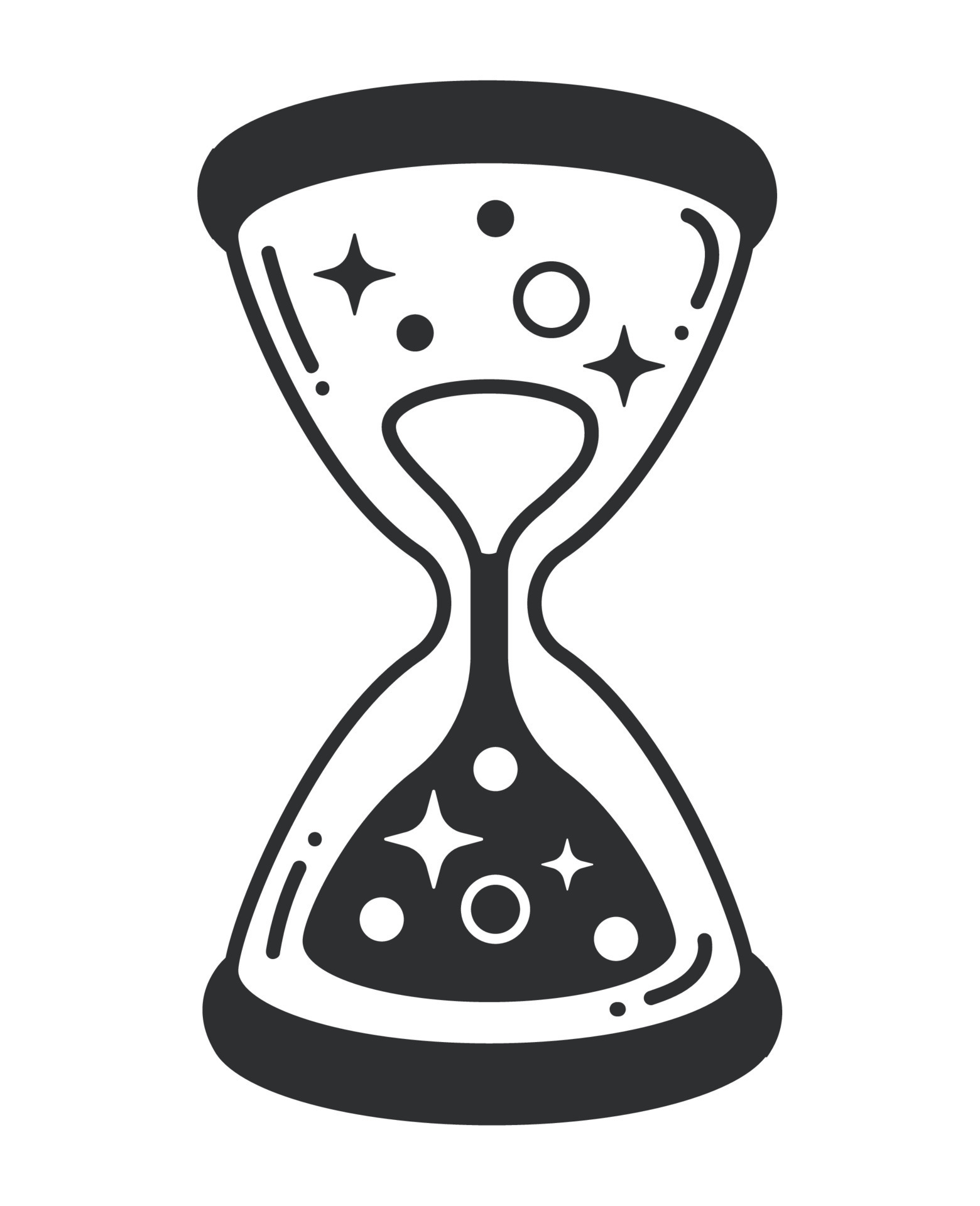 Esoteric Hourglass Timer 17406455 Vector Art At Vecteezy