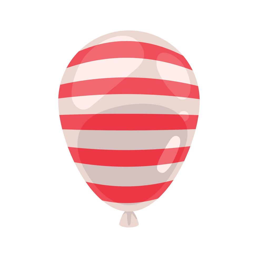Striped Balloon Helium Floating 17406837 Vector Art At Vecteezy