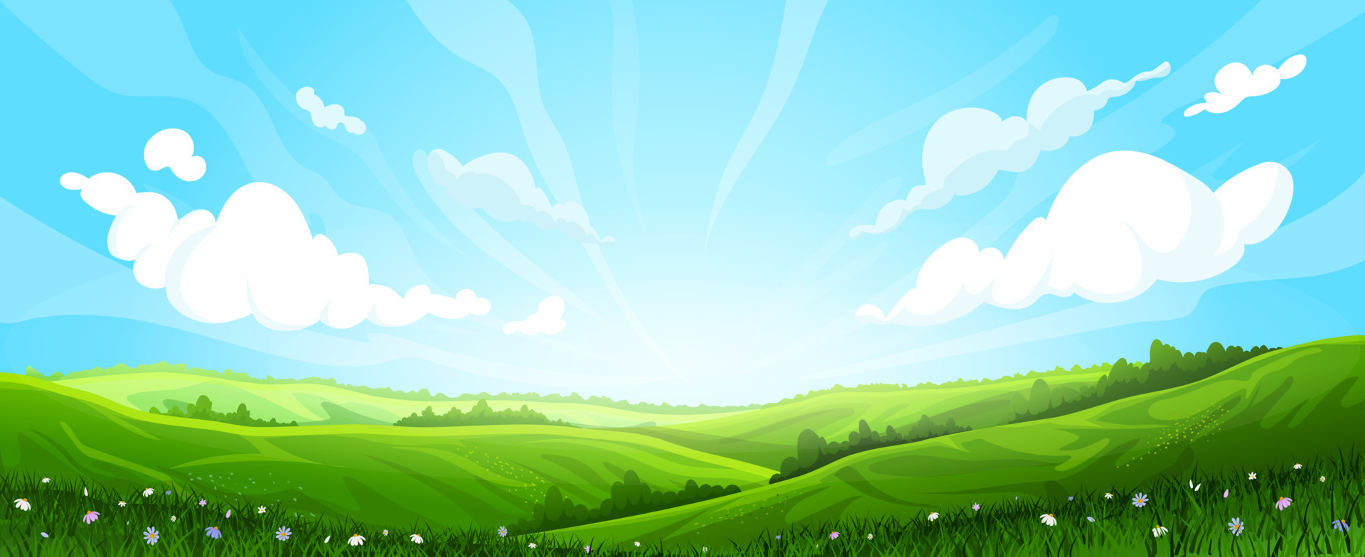 meadow background landscape vector 17416281 Vector Art at Vecteezy meadow background landscape vector 17416281 Vector Art at Vecteezy