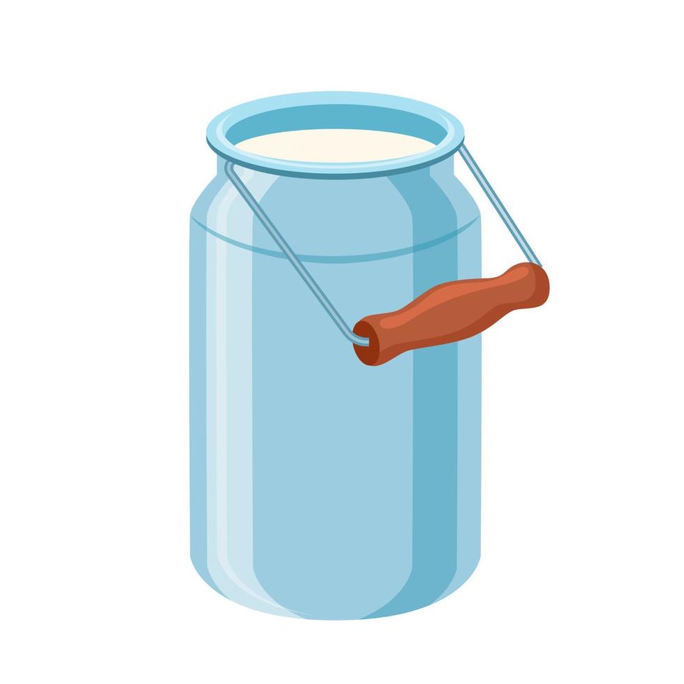 Milk Can Cartoon Vector Illustration 17416356 Vector Art At Vecteezy
