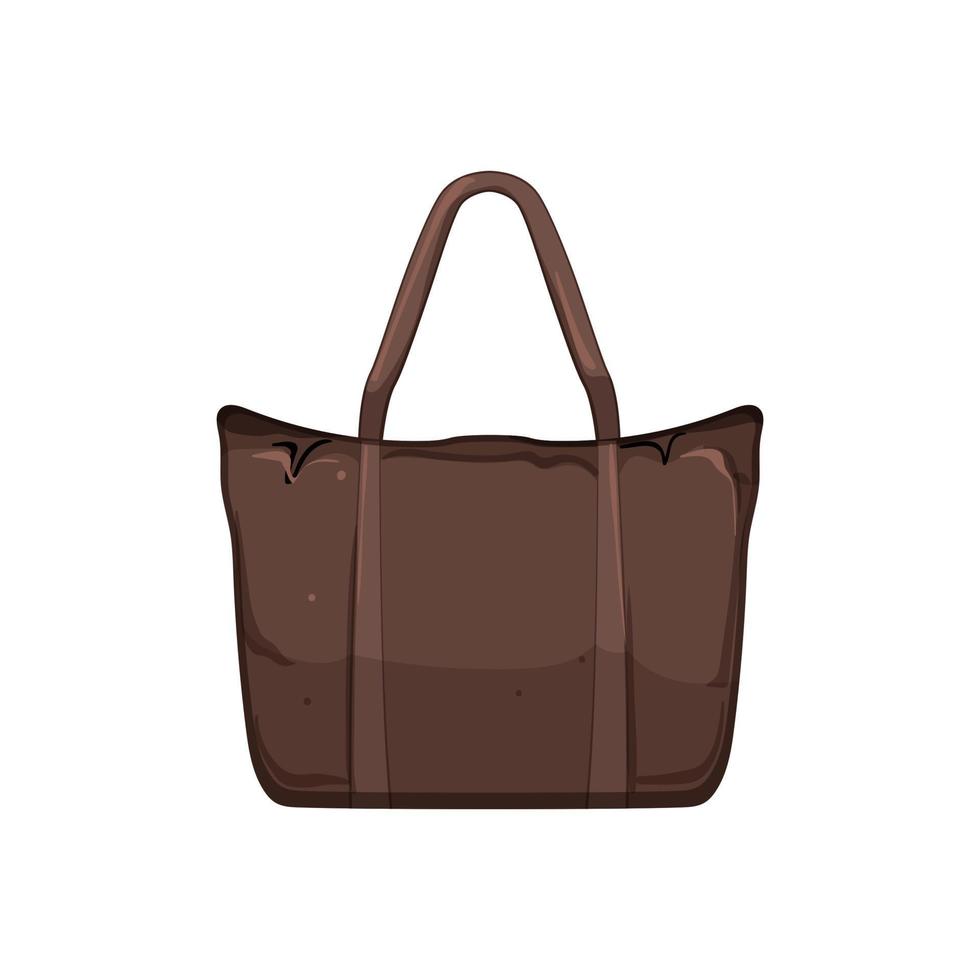 Handbag Leather Bag Women Cartoon Vector Illustration 17416526 Vector Art At Vecteezy