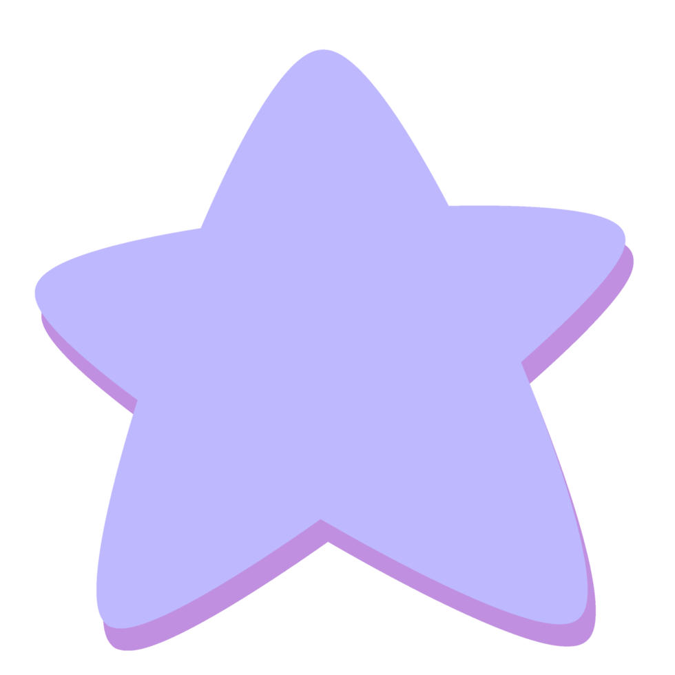 Cute stars shape 17417251 PNG