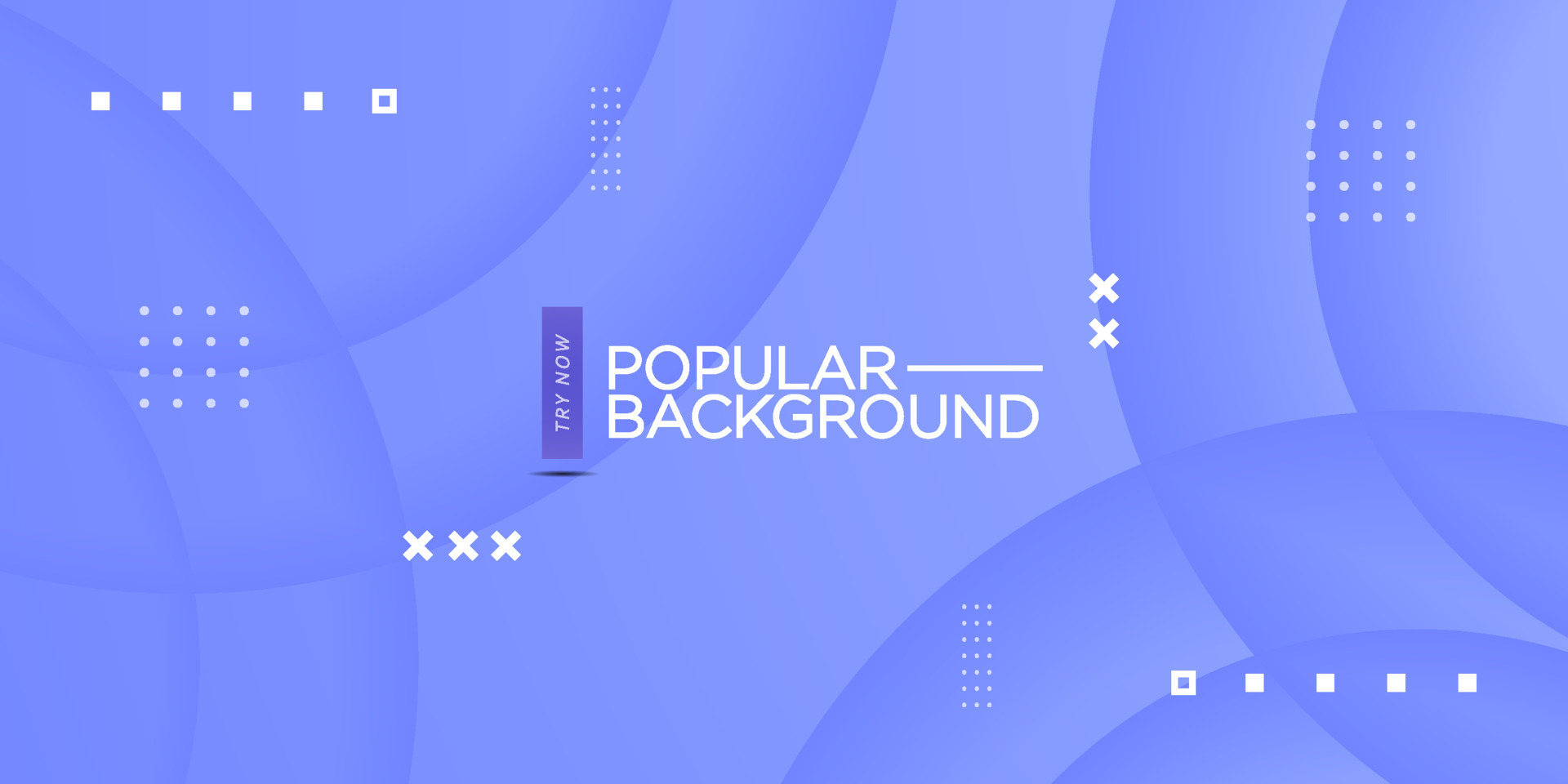 Abstract Geometric Bright Purple Gradient Illustration Background With 3d Look And Simple Circle