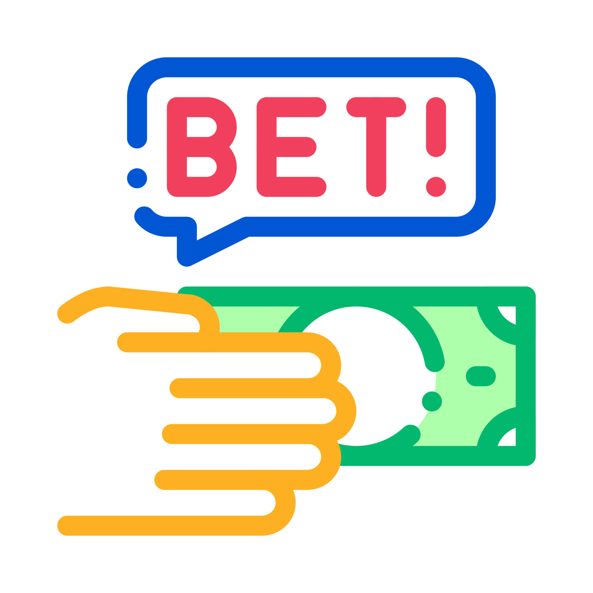 Hand Make Bet Betting And Gambling Icon Vector Illustration 17419658 Vector Art at Vecteezy