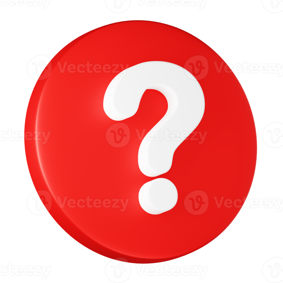 3d realistic red question mark illustration 17420770 PNG 3d realistic red question mark illustration 17420770 PNG