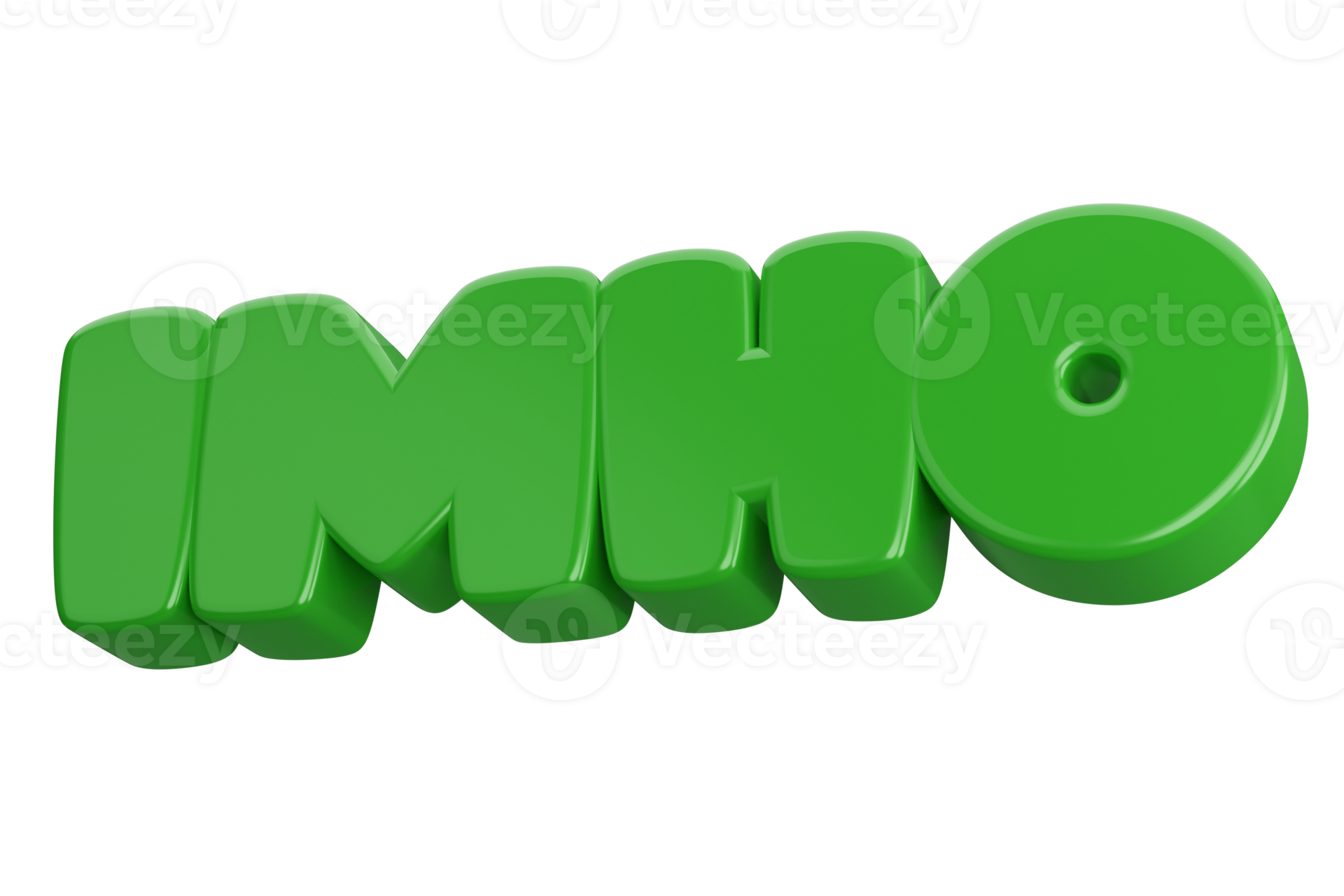 imho 3d word text 17421170 PNG