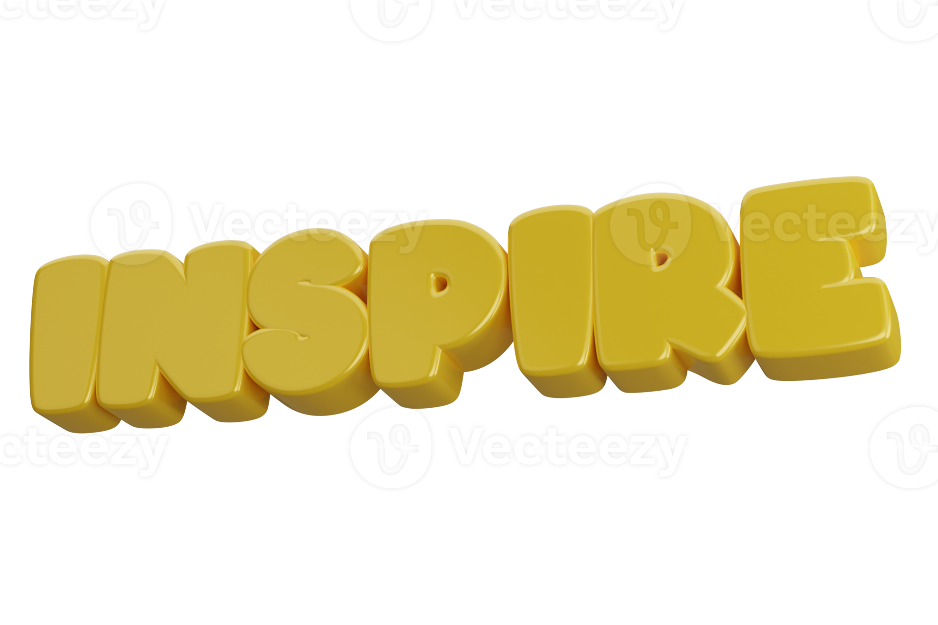 inspire 3d word text 17421184 PNG
