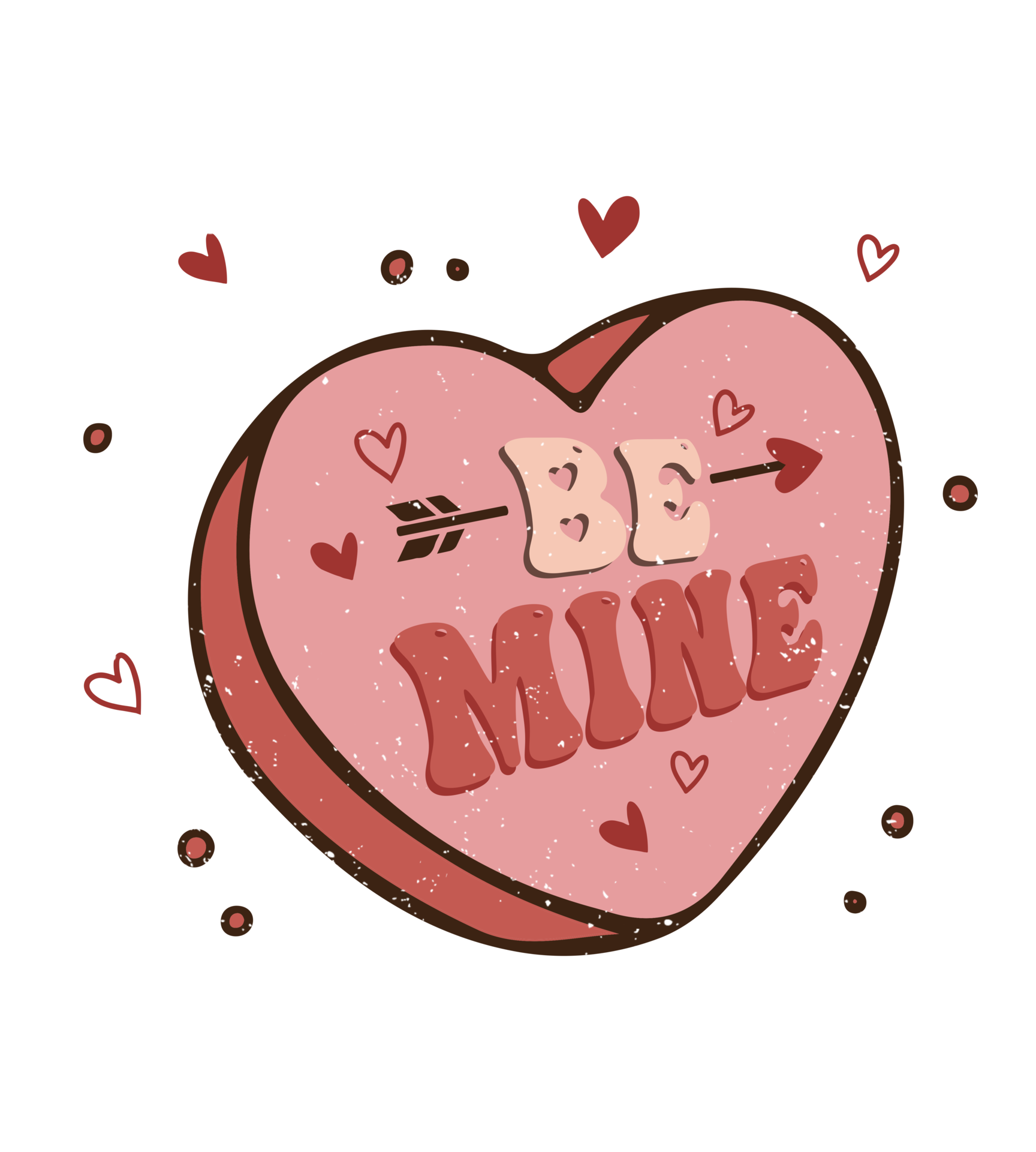 Free Happy Retro Valentines Day Tshirt Design Font 17421444 Png With
