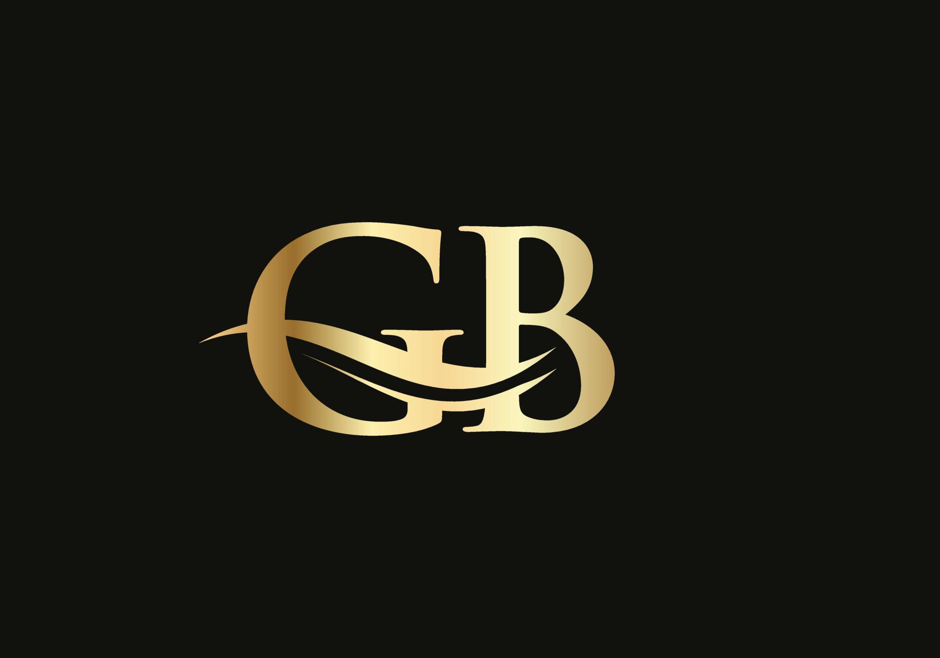 Initial GB letter logo with creative modern business typography vector ... Initial GB letter logo with creative modern business typography vector ...