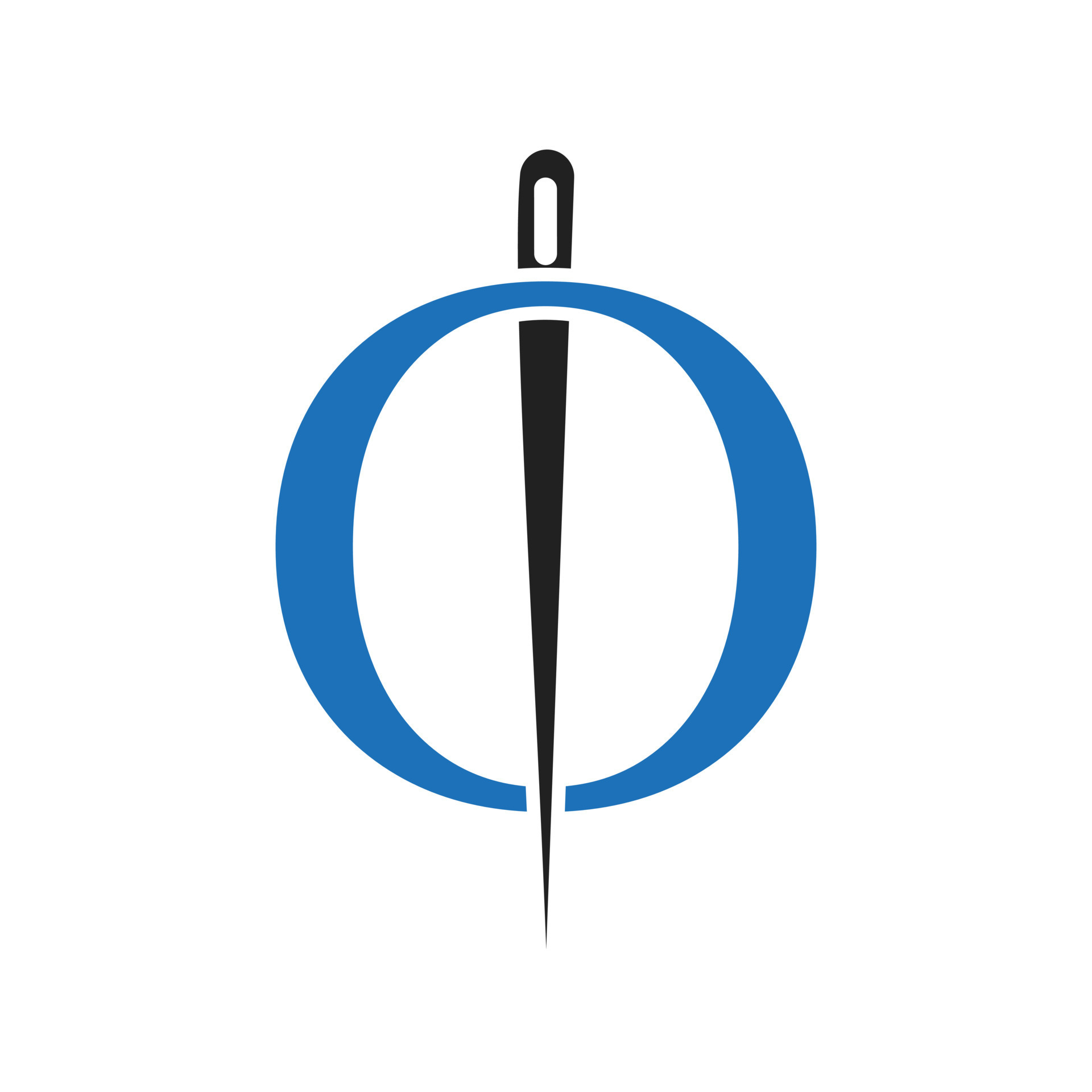 Letter O Tailor Logo, Needle and Thread Combination for Embroider ... Letter O Tailor Logo, Needle and Thread Combination for Embroider ...