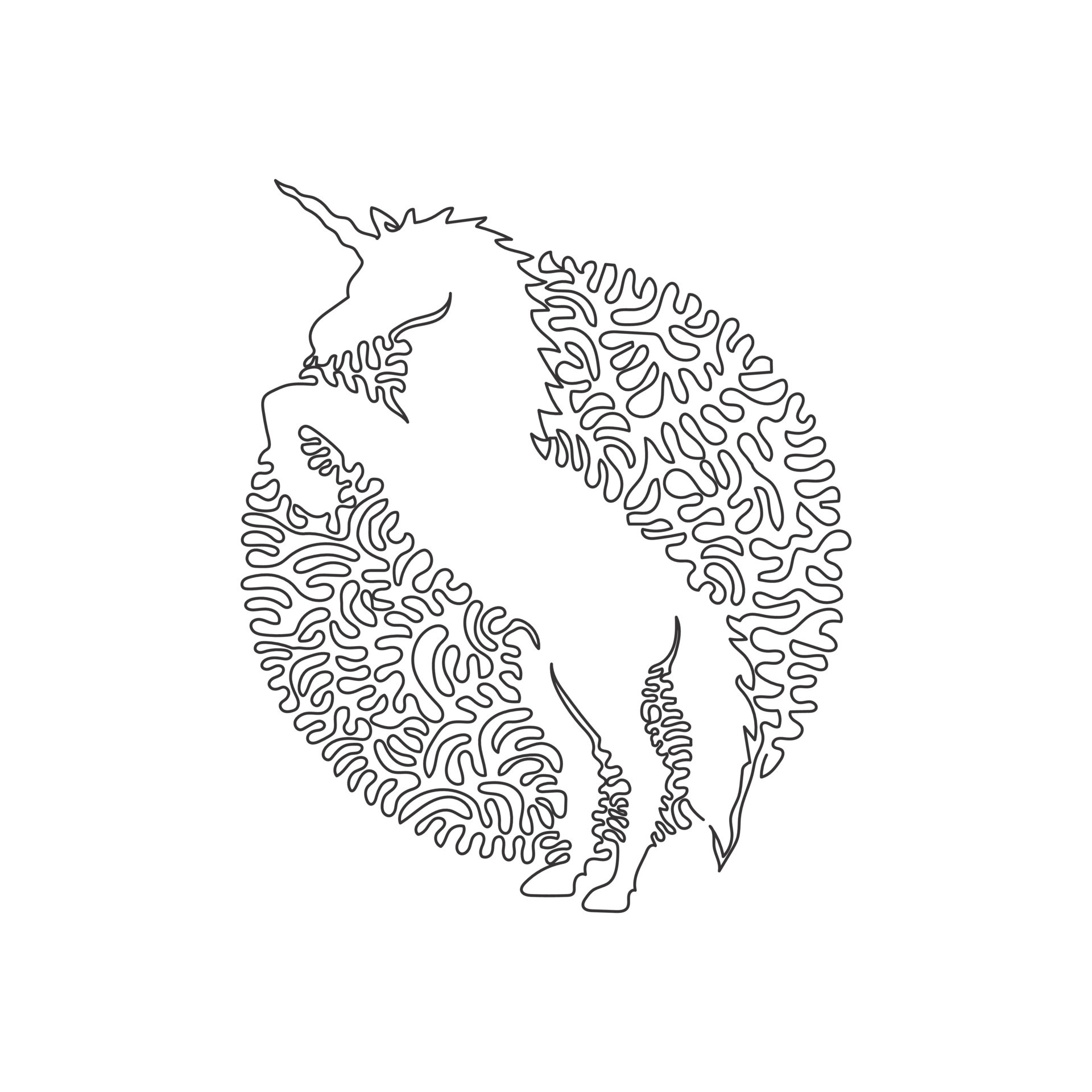 Mythical Creatures Unicorn Drawing