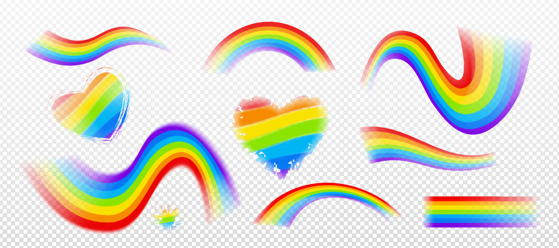 Rainbow Vector Art, Icons, and Graphics for Free Download