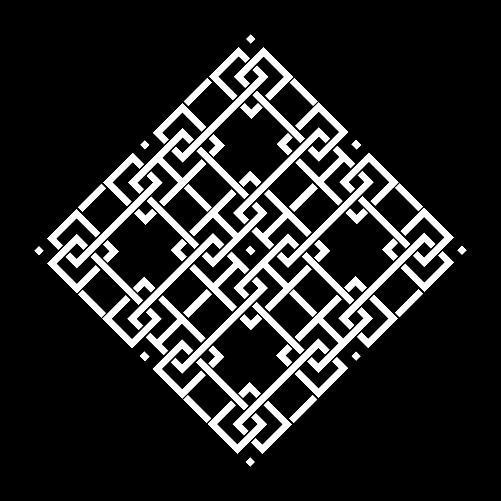 Geometrical Motifs Pattern. Decoration for Interior, Exterior, Carpet ...