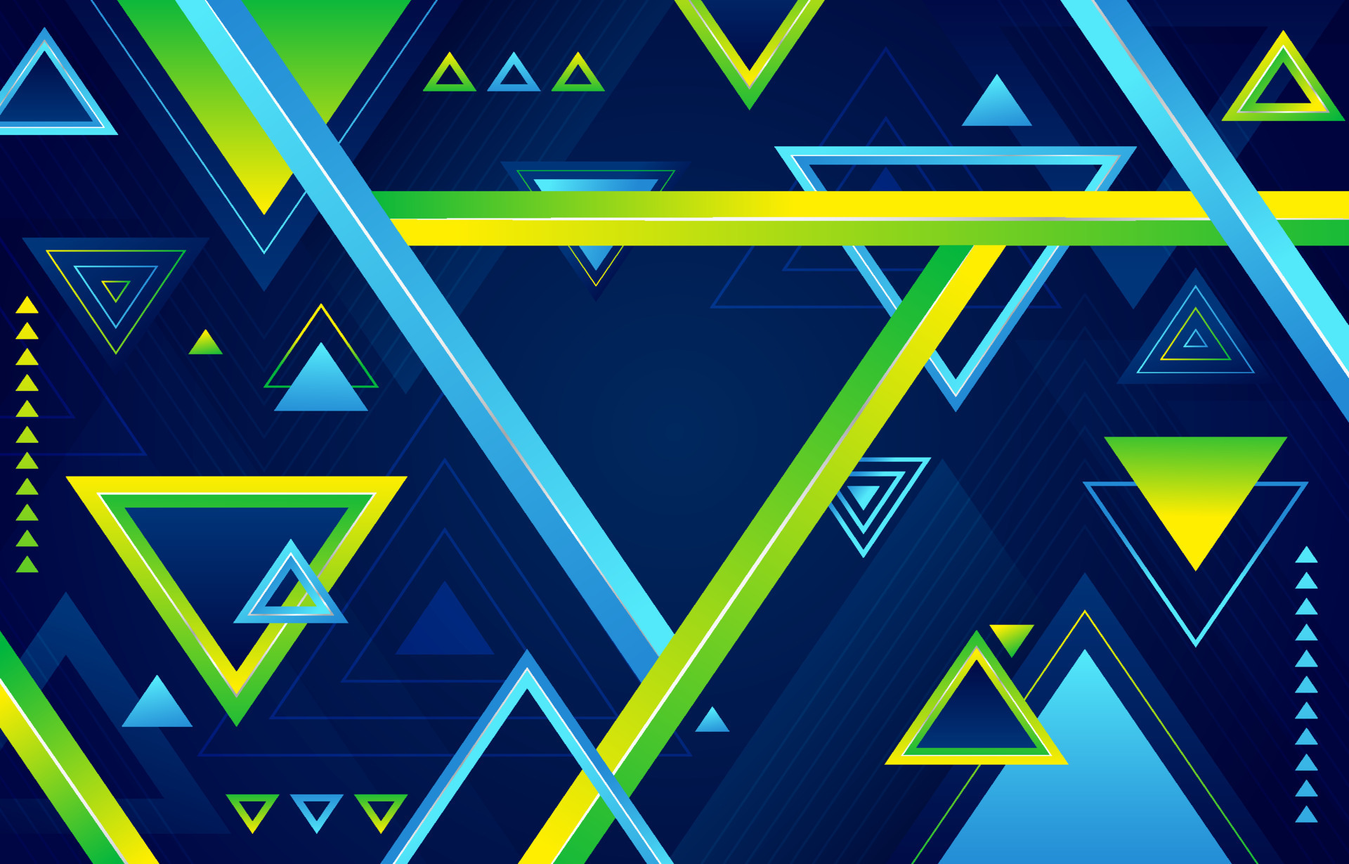 Gradient Triangular Blue And Green Background 17439098 Vector Art At