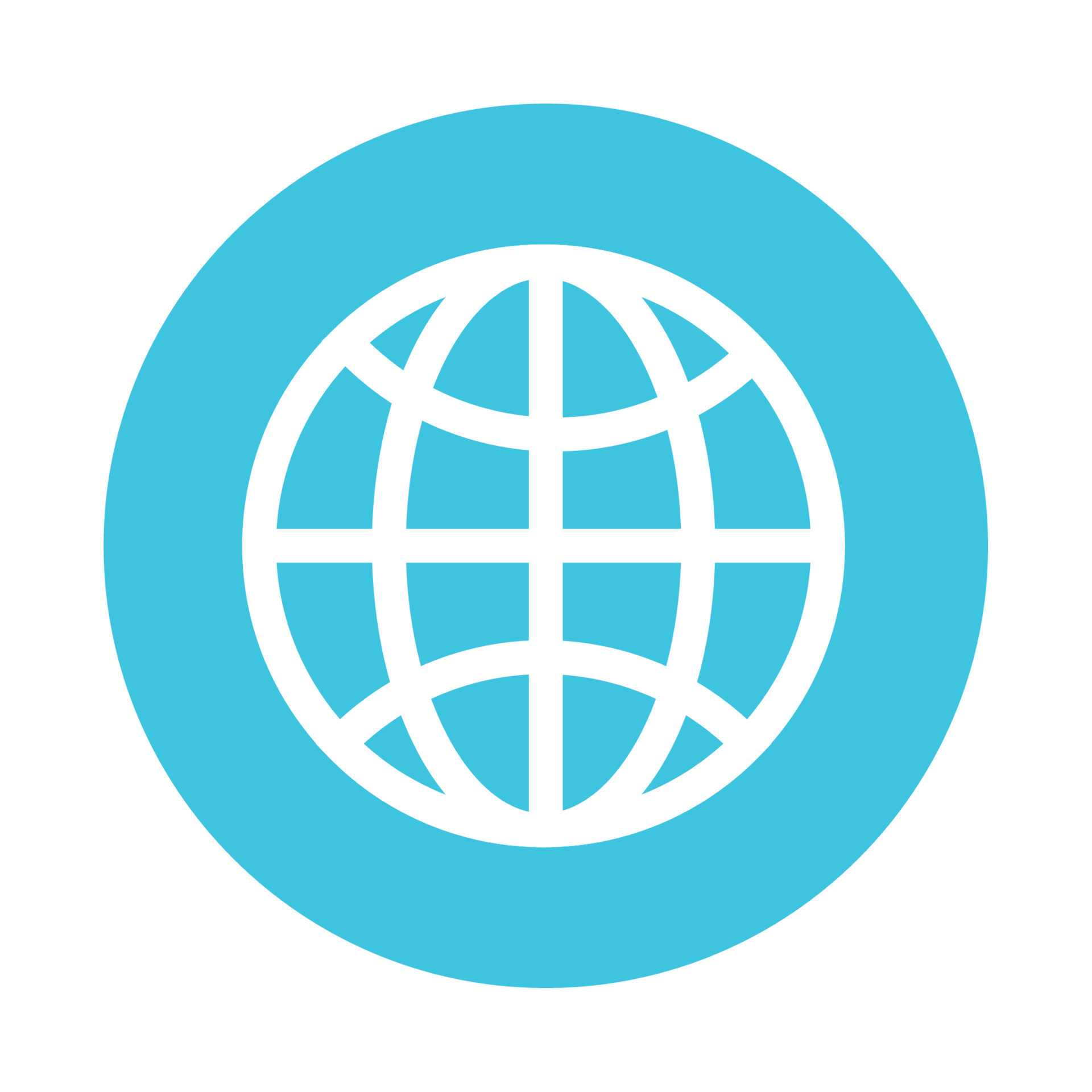 sphere planet browser button social media icon 17440191 Vector Art at ...