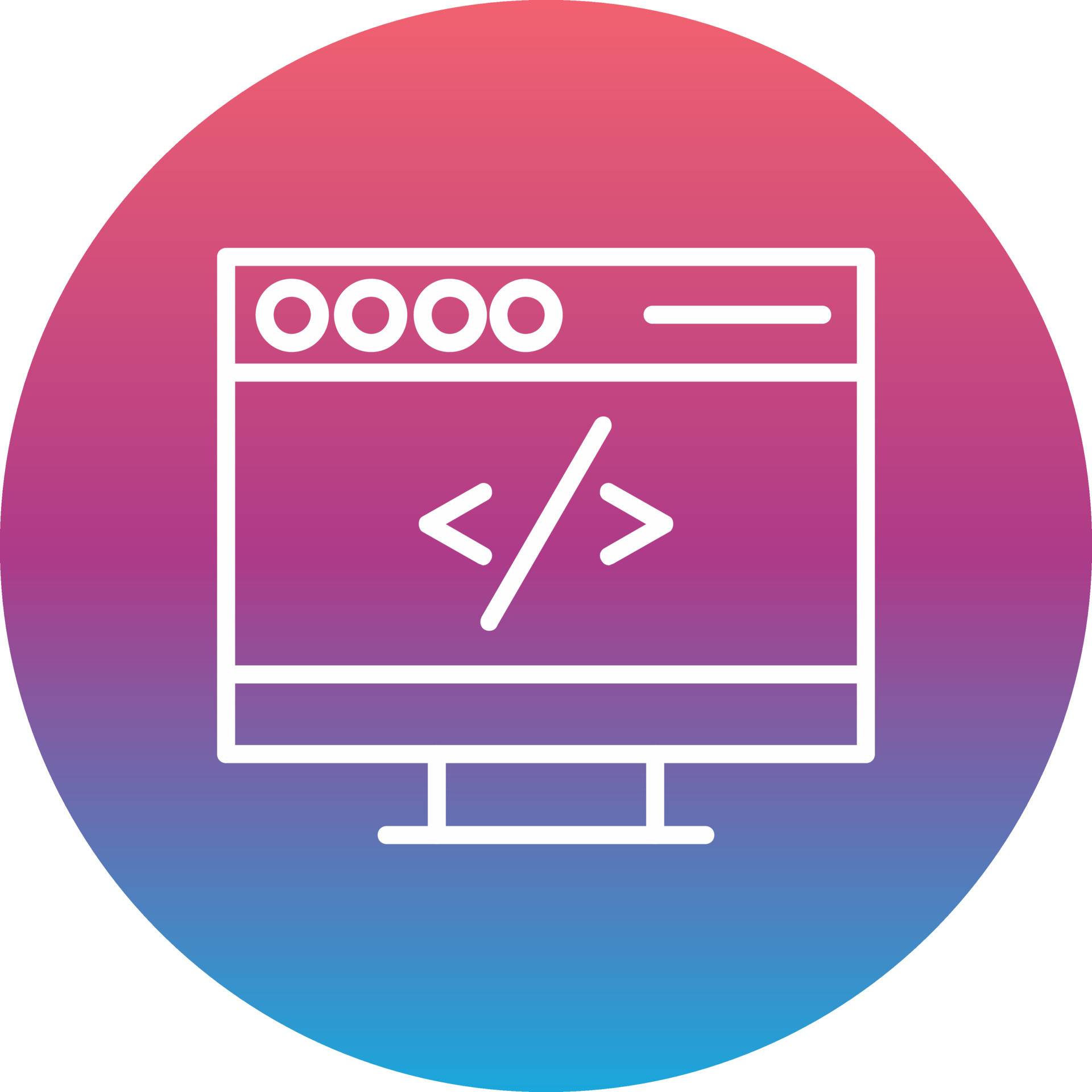 Coding Vector Icon 17445404 Vector Art at Vecteezy