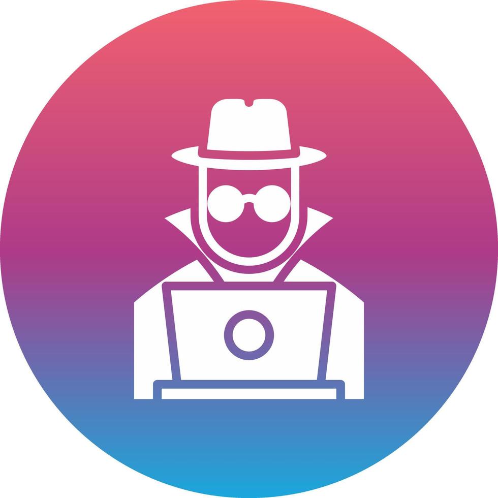 Hacker Vector Icon 17445552 Vector Art at Vecteezy