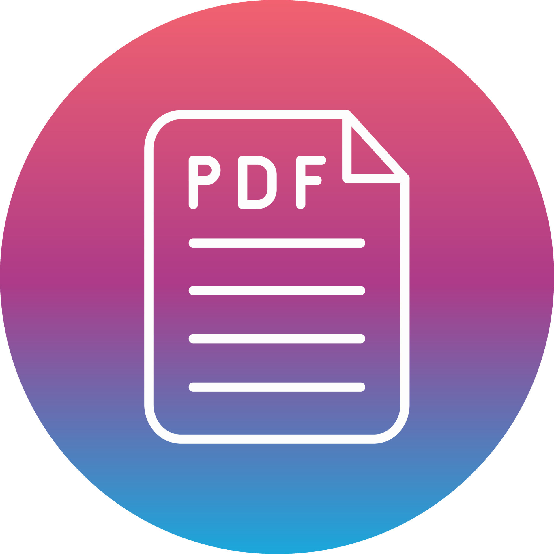 Pdf Vector Icon 17445763 Vector Art at Vecteezy