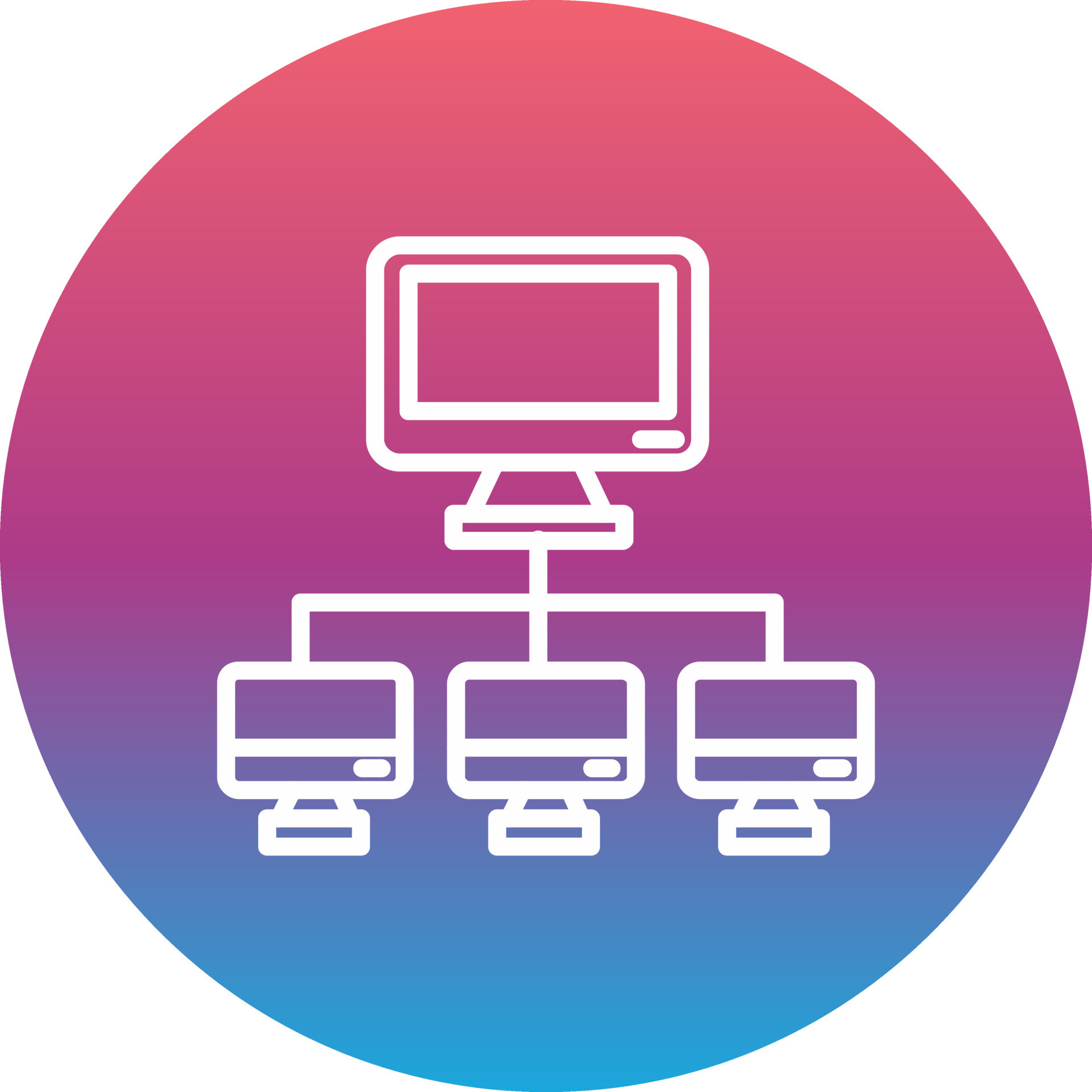 Computer Networking Vector Icon 17449810 Vector Art At Vecteezy