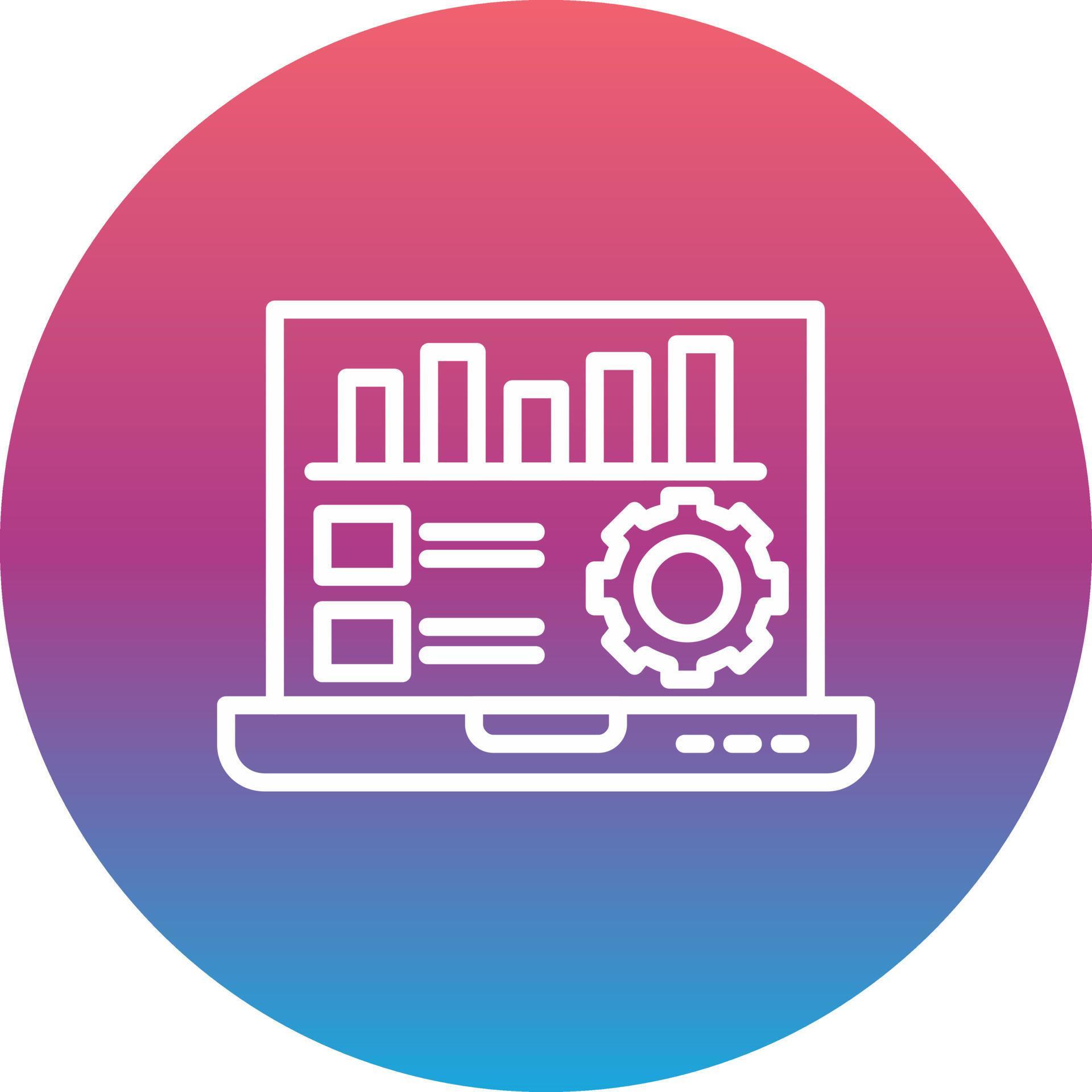 Data Driven Vector Icon 17449819 Vector Art at Vecteezy